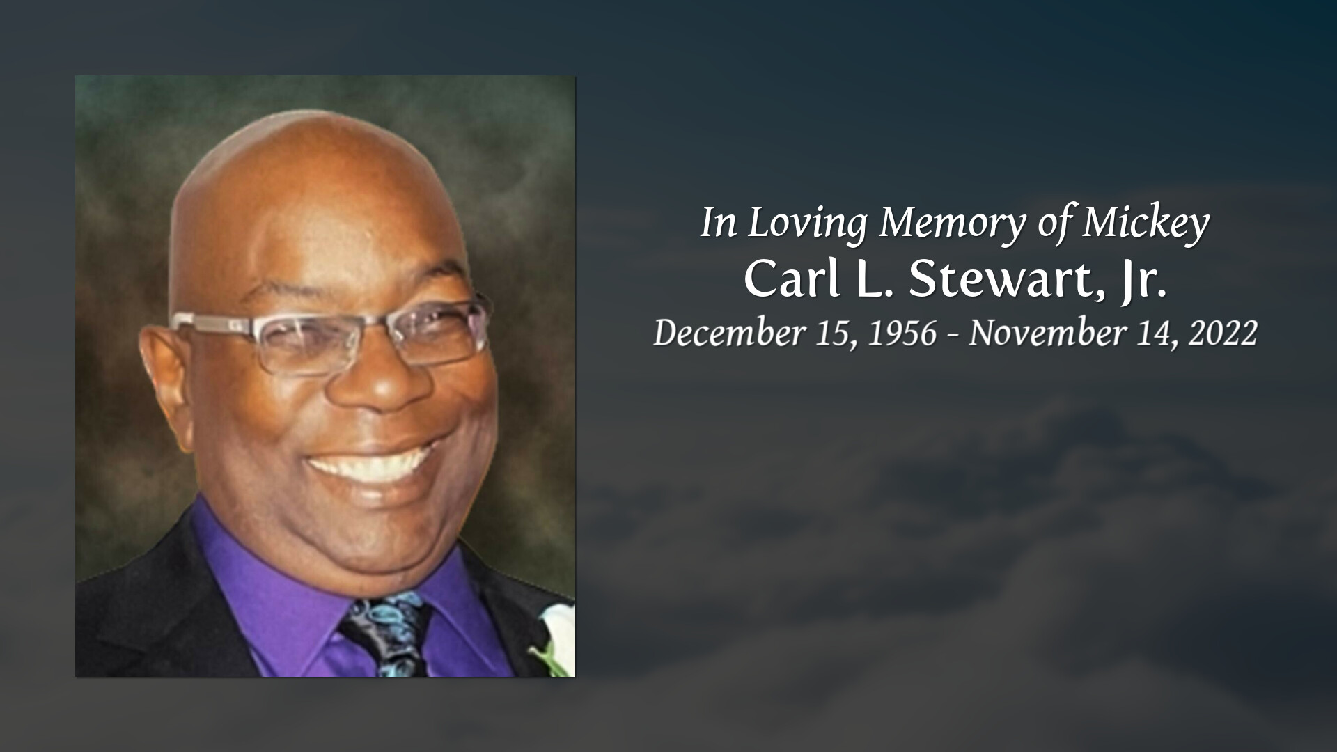 Carl L. Stewart, Jr. - Tribute Video