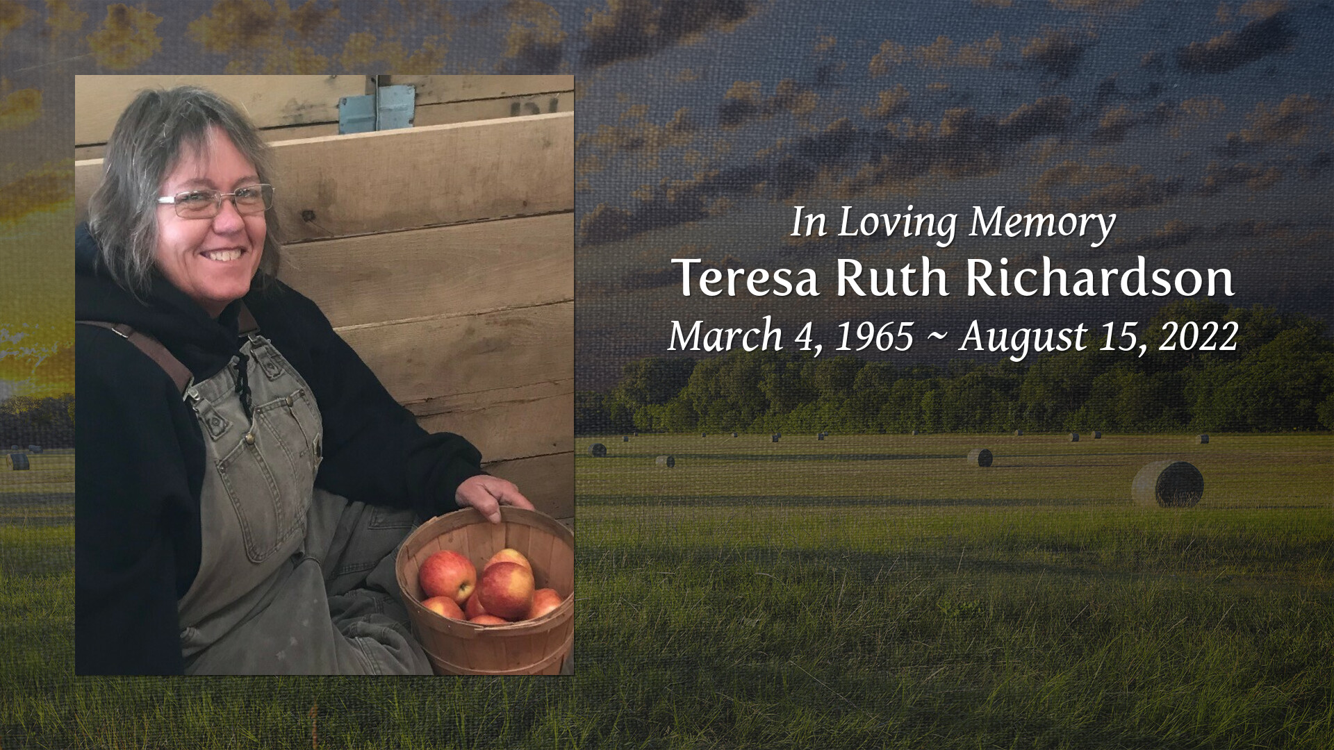 Teresa Ruth Richardson - Tribute Video