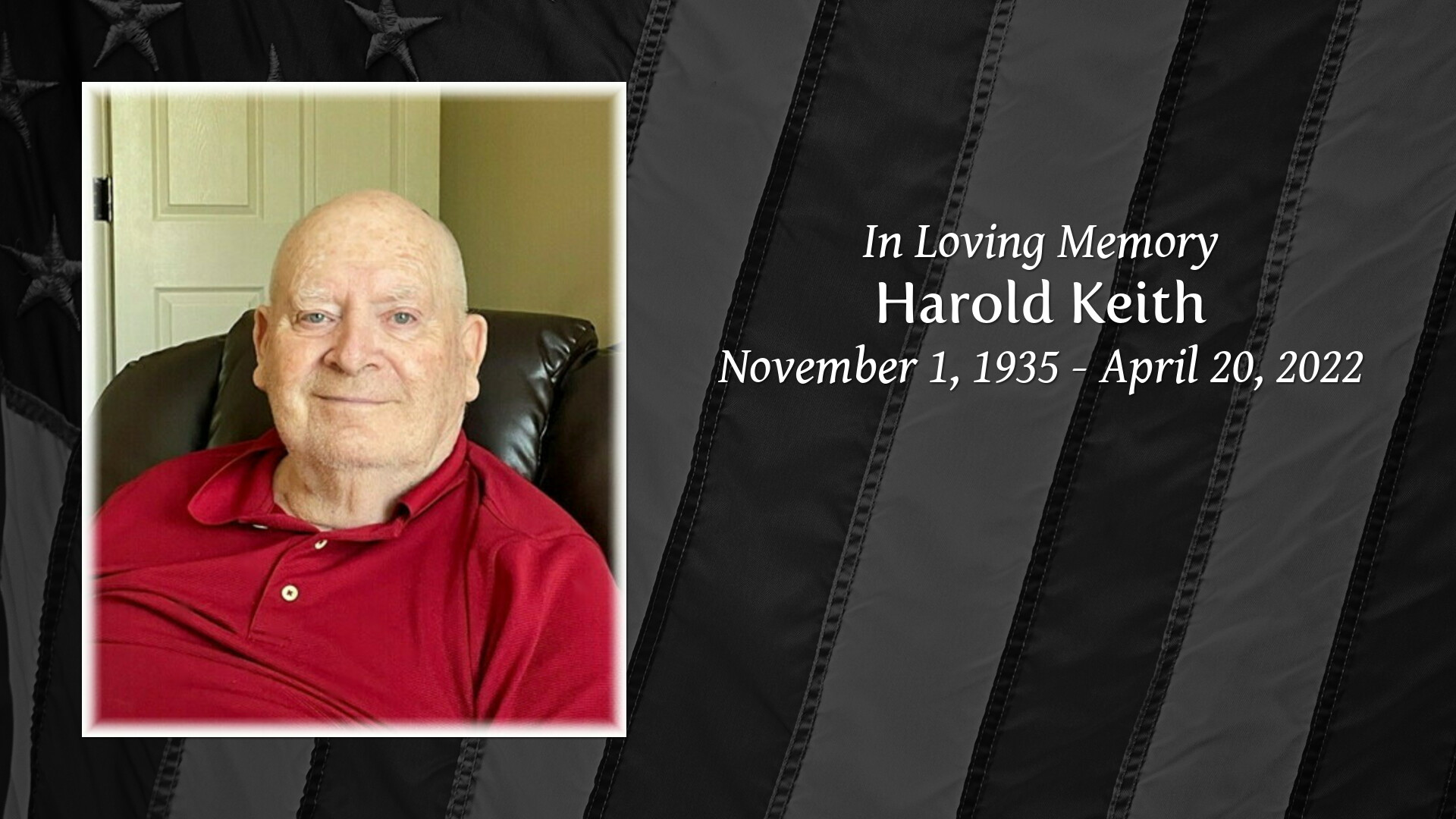 Harold Keith - Tribute Video
