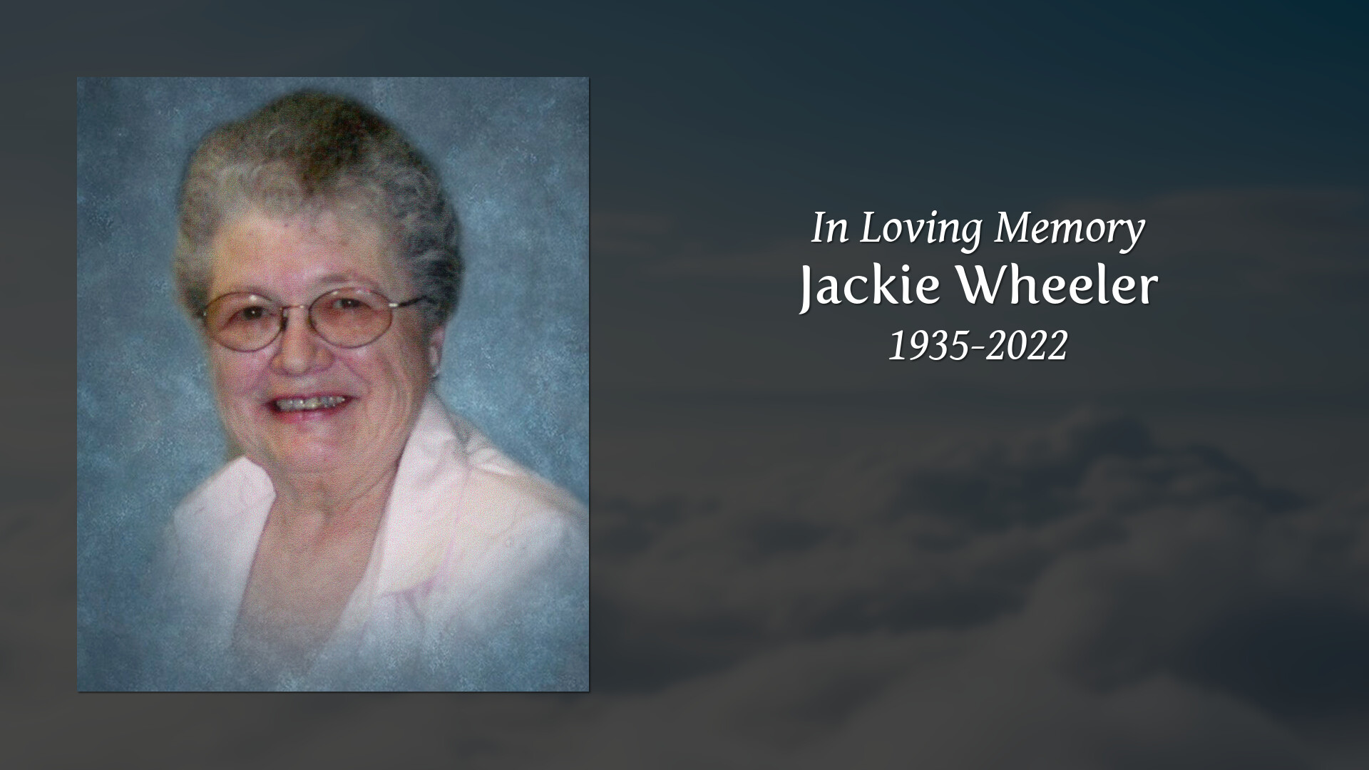 Jackie Wheeler - Tribute Video