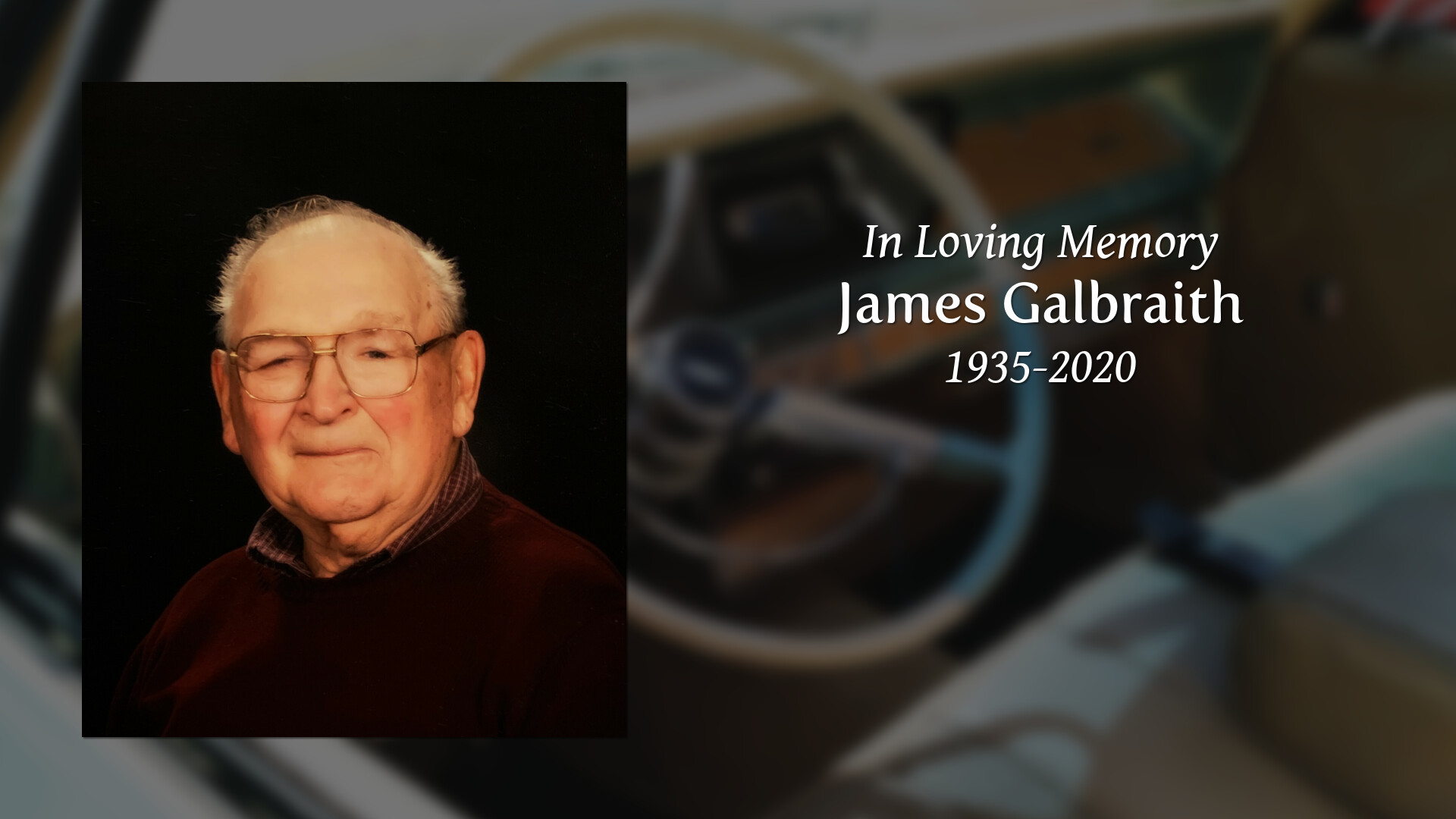 James Galbraith - Tribute Video