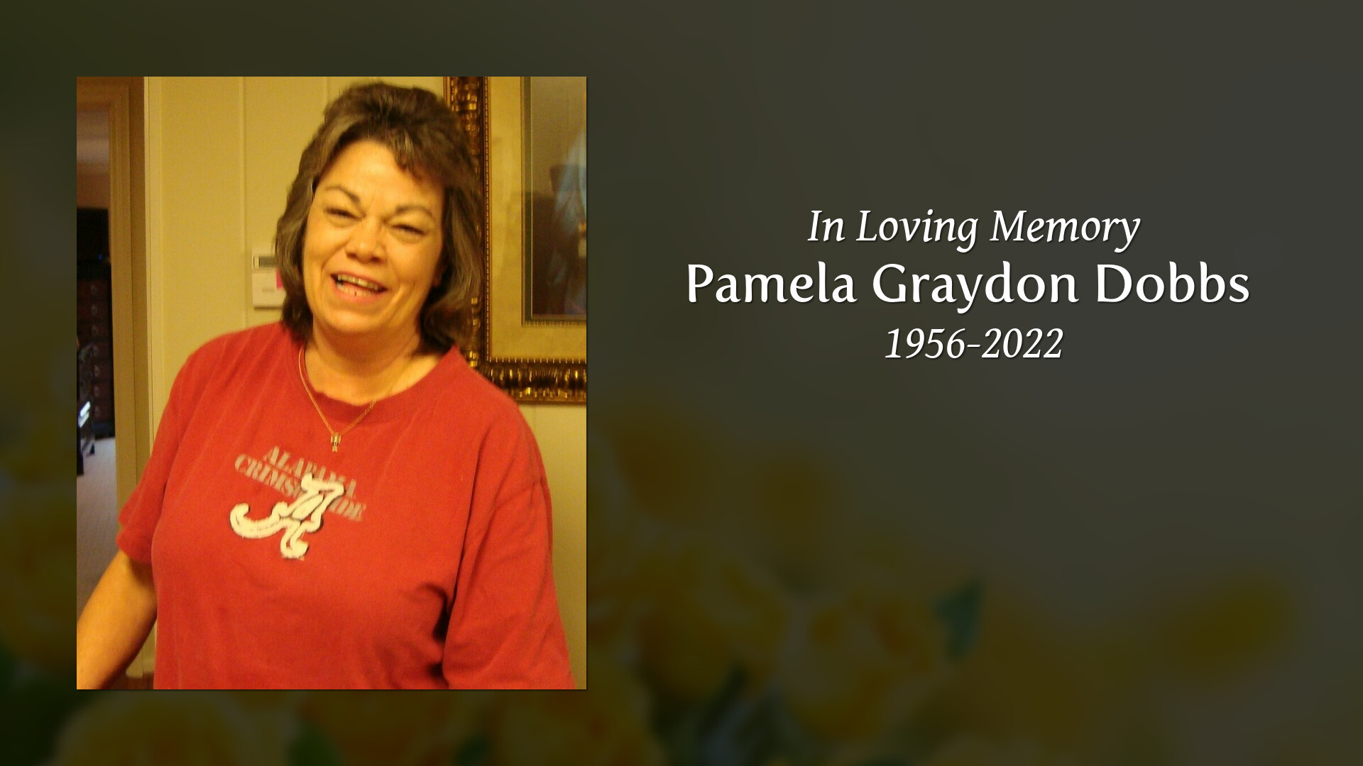 Pamela Graydon Dobbs - Tribute Video