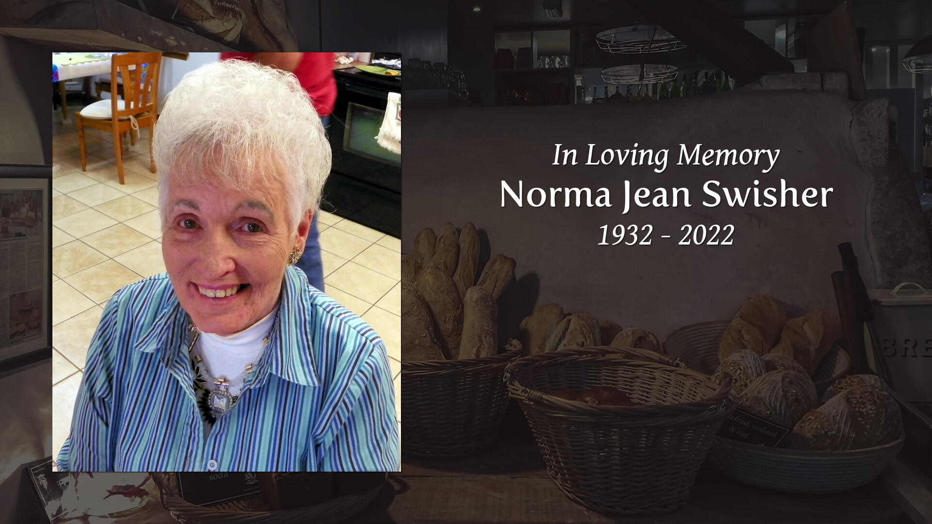 Norma Jean Swisher - Tribute Video