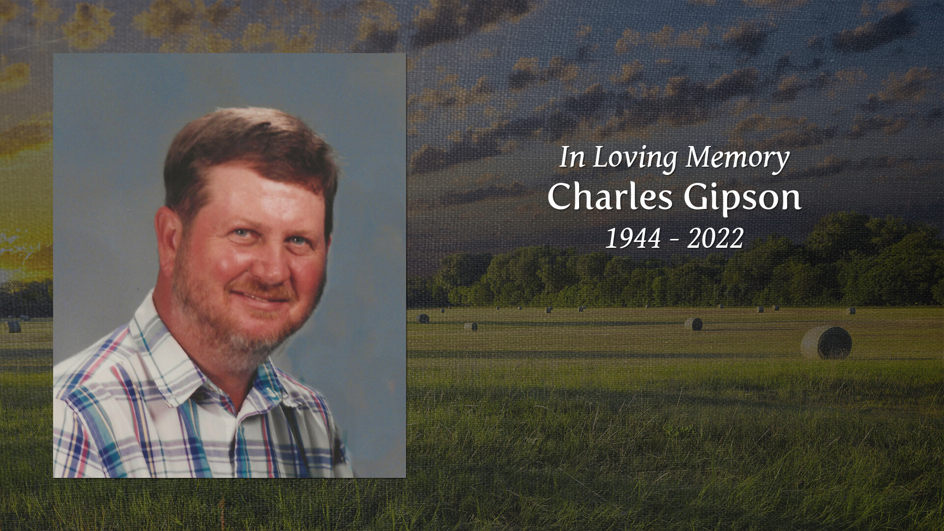 Charles Gipson - Tribute Video