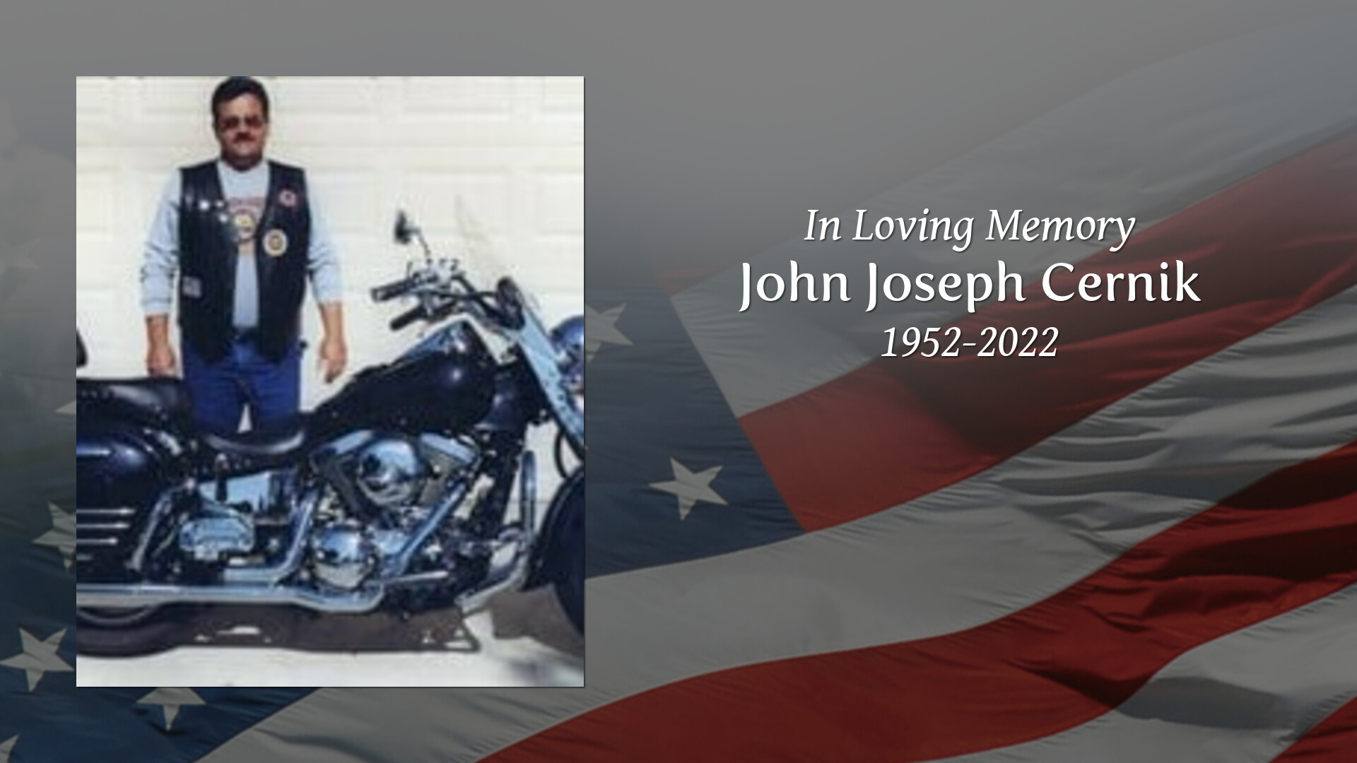 John Joseph Cernik - Tribute Video