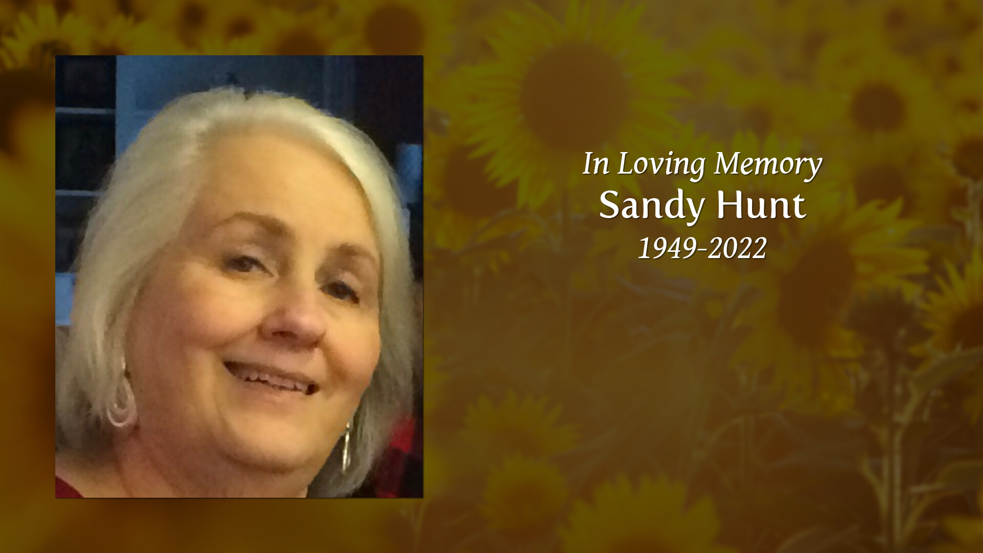 Sandy Hunt - Tribute Video