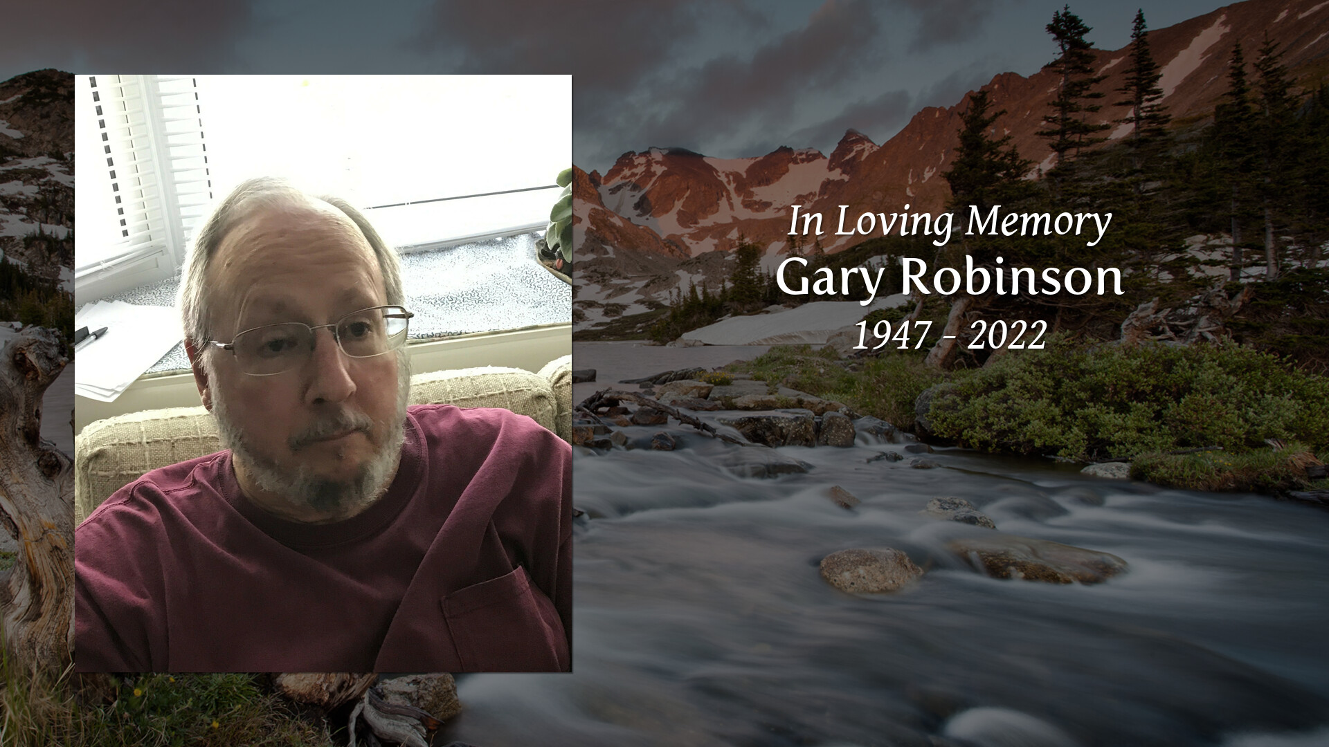 Gary Robinson - Tribute Video