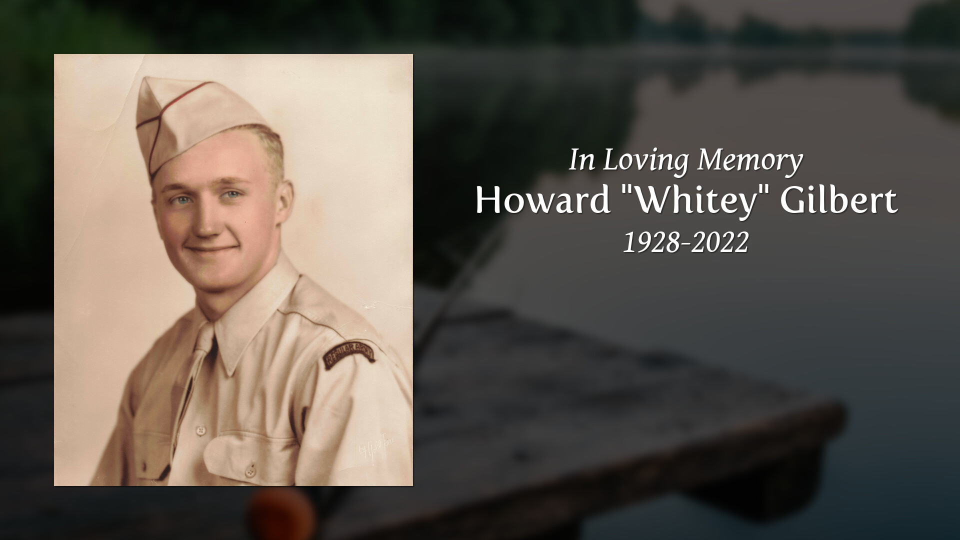 Howard "Whitey" Gilbert - Tribute Video