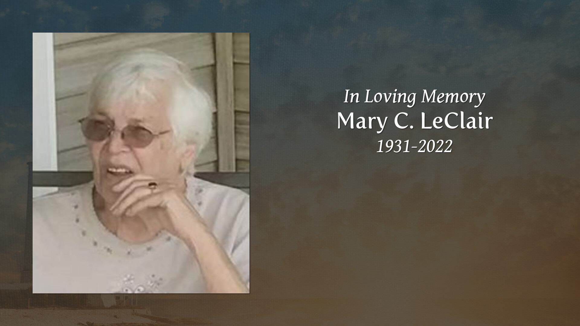 Mary C. LeClair - Tribute Video