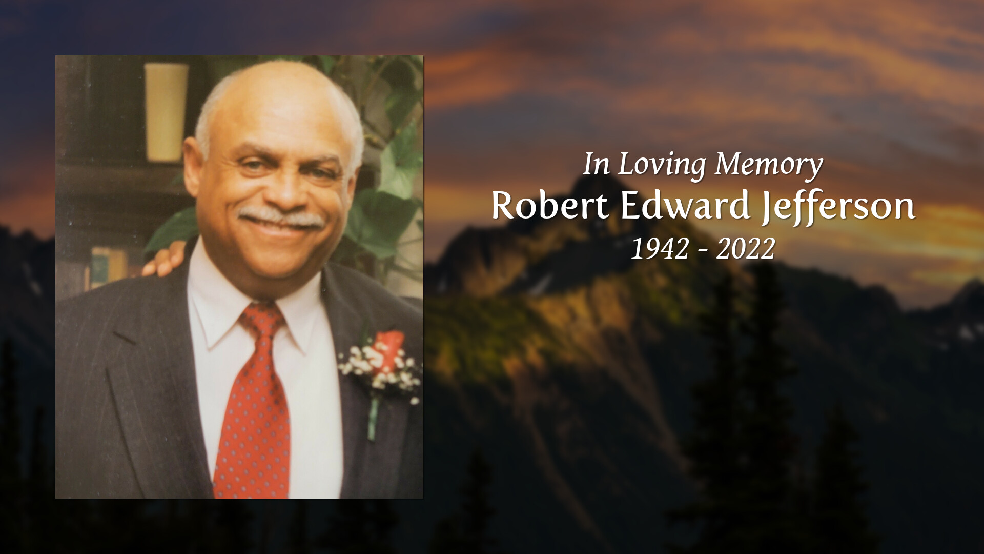 Robert Edward Jefferson - Tribute Video