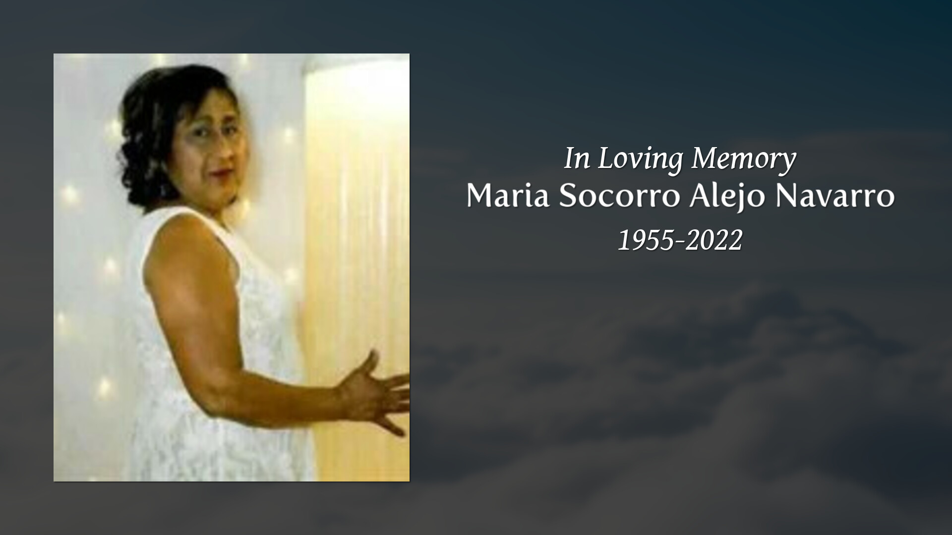 Maria Socorro Alejo Navarro - Tribute Video