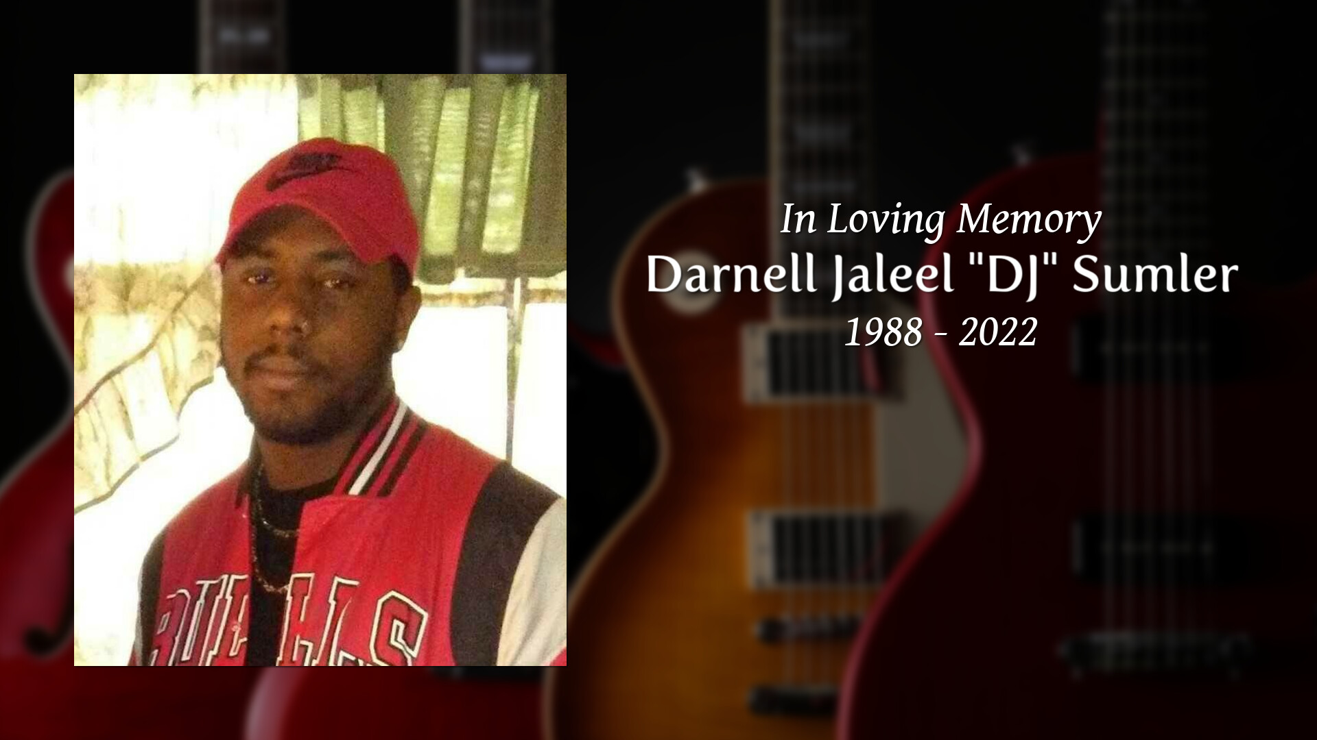 Darnell Jaleel "DJ" Sumler - Tribute Video