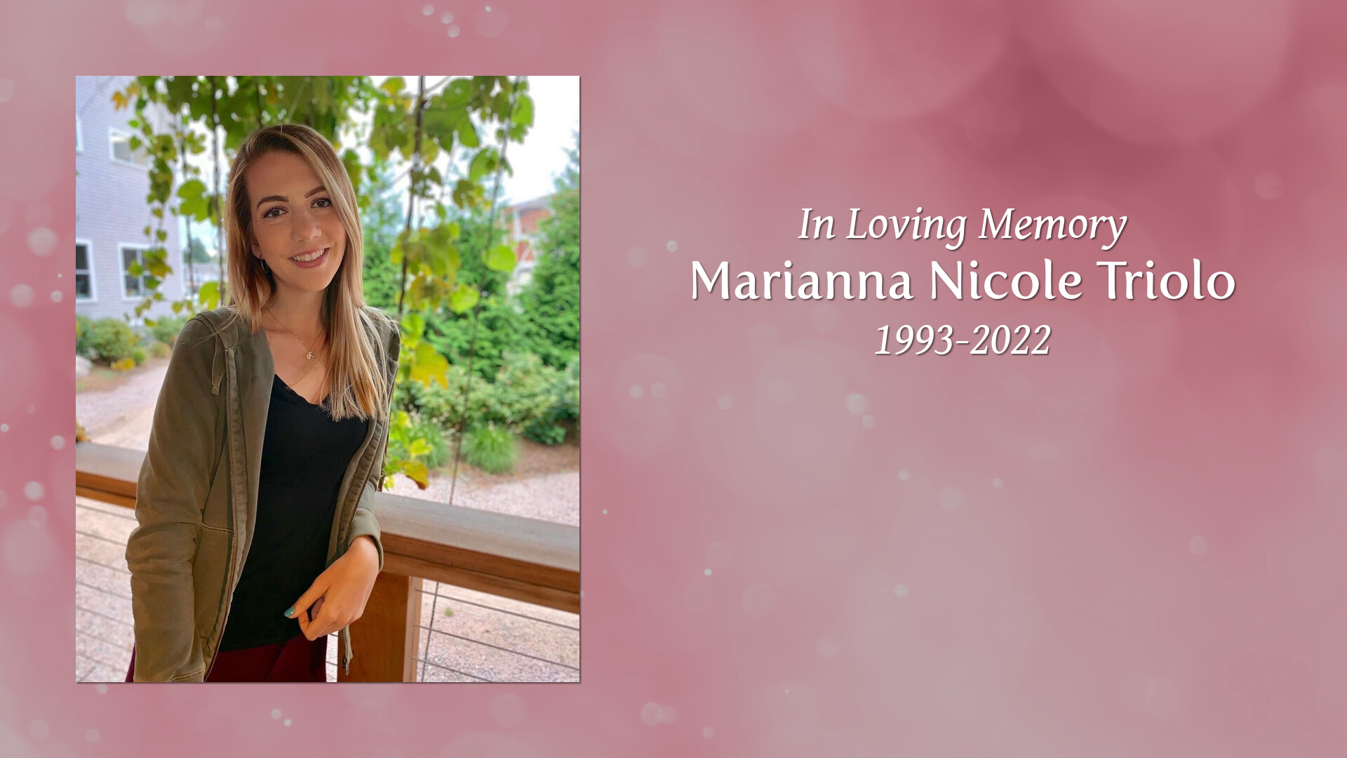 Marianna Nicole Triolo - Tribute Video