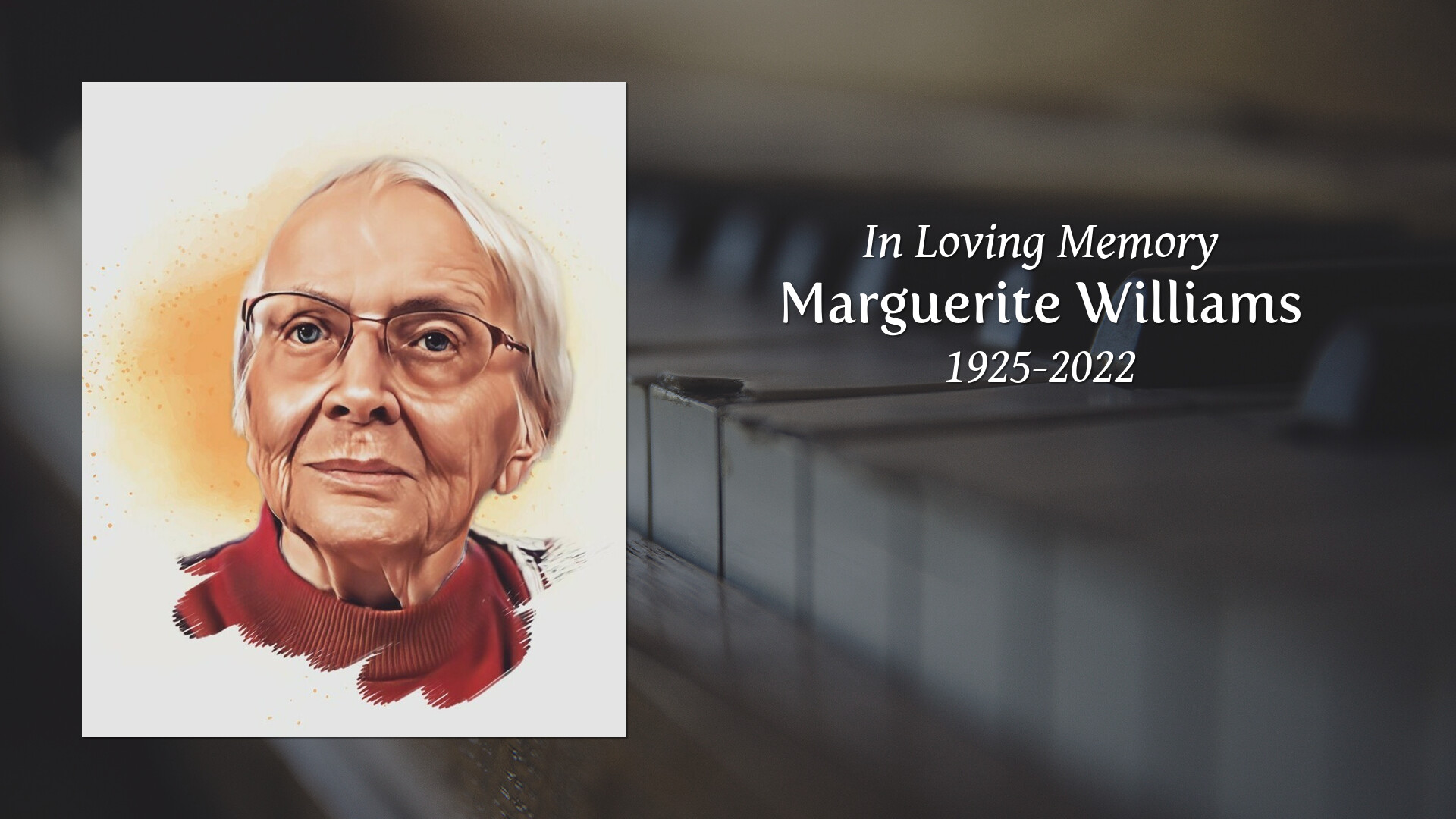Marguerite Williams - Tribute Video