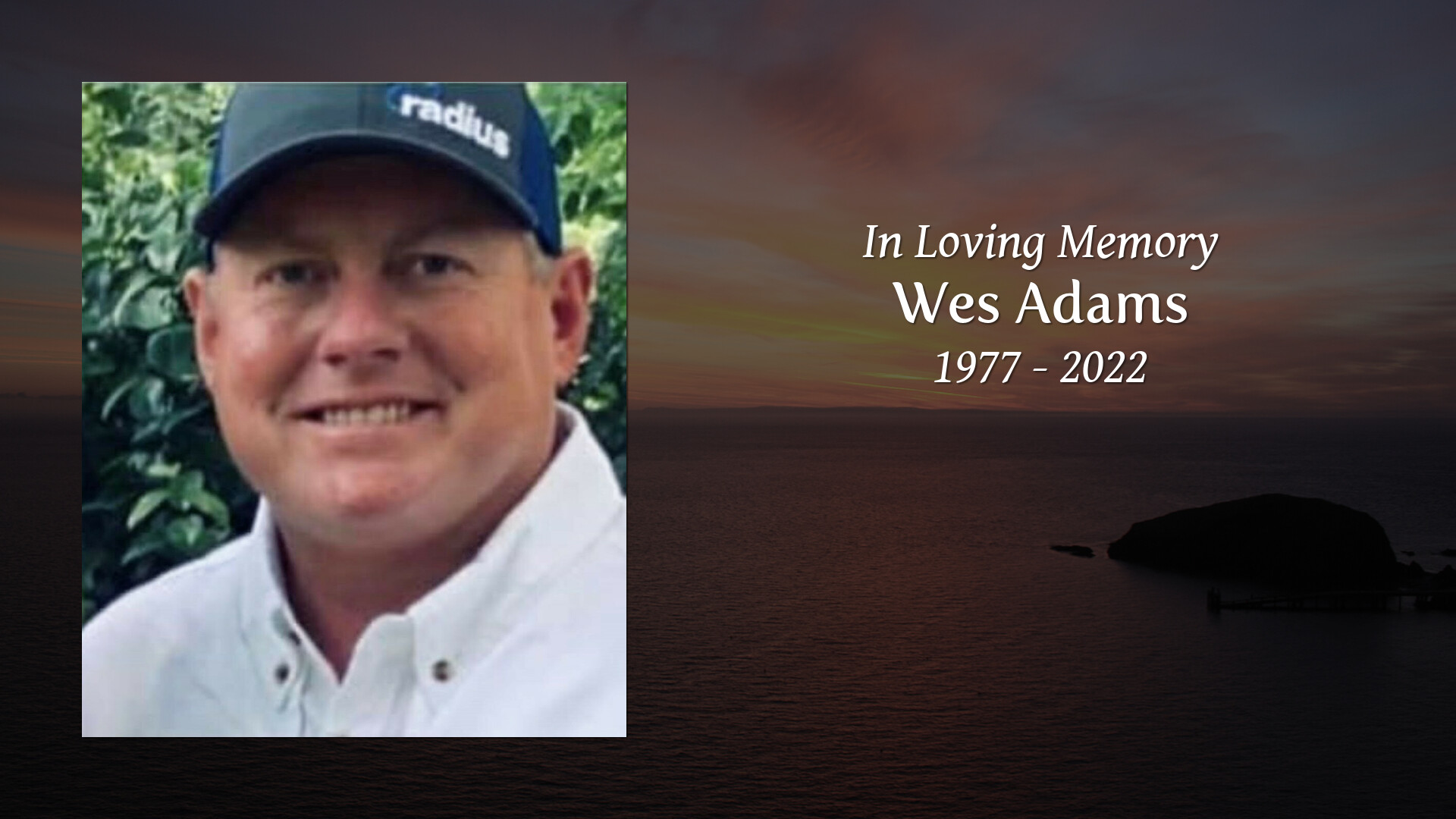 Wes Adams - Tribute Video