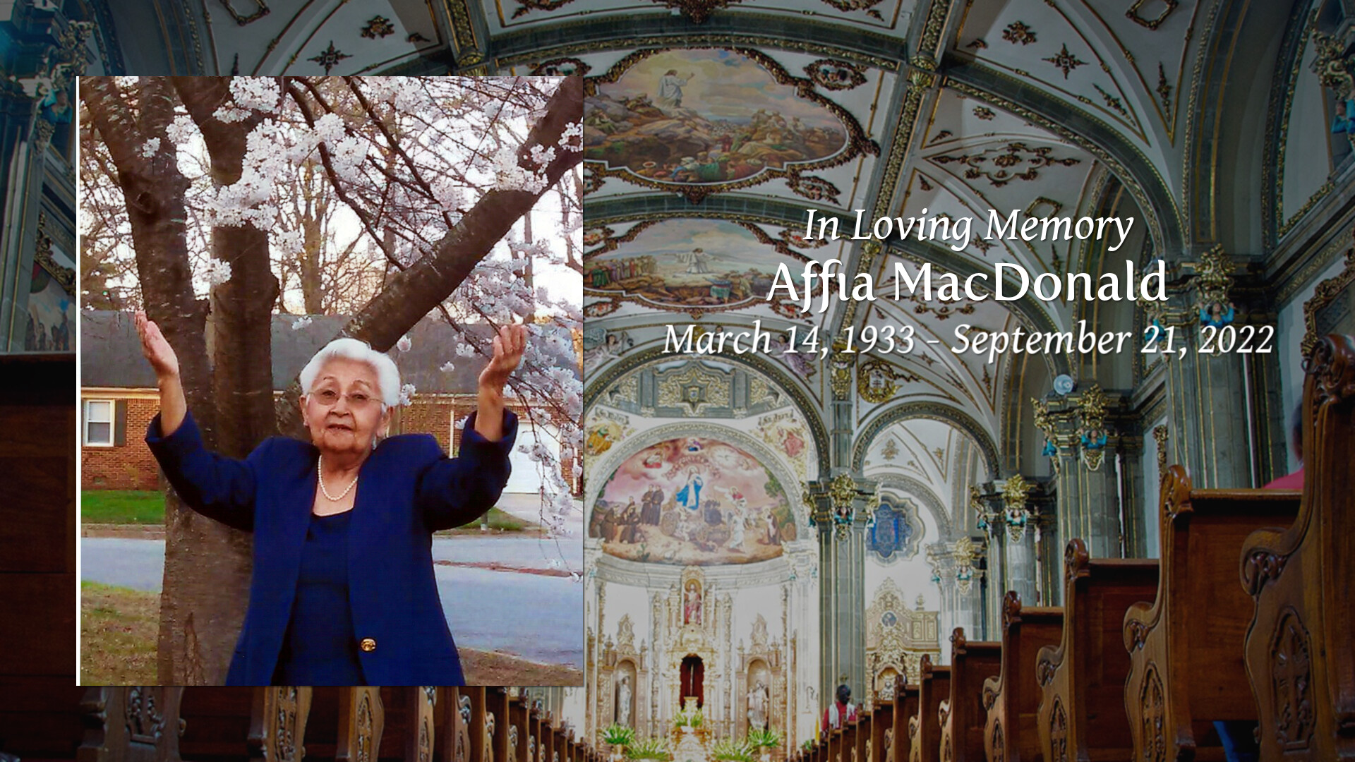 Affia MacDonald - Tribute Video