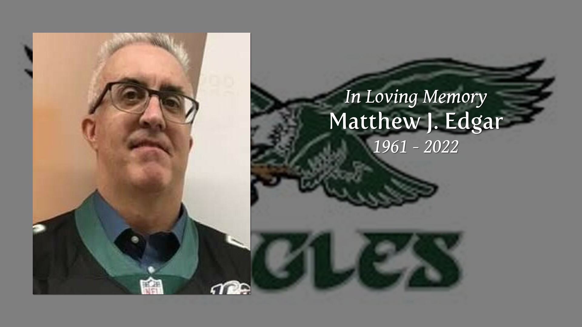 Matthew J. Edgar - Tribute Video