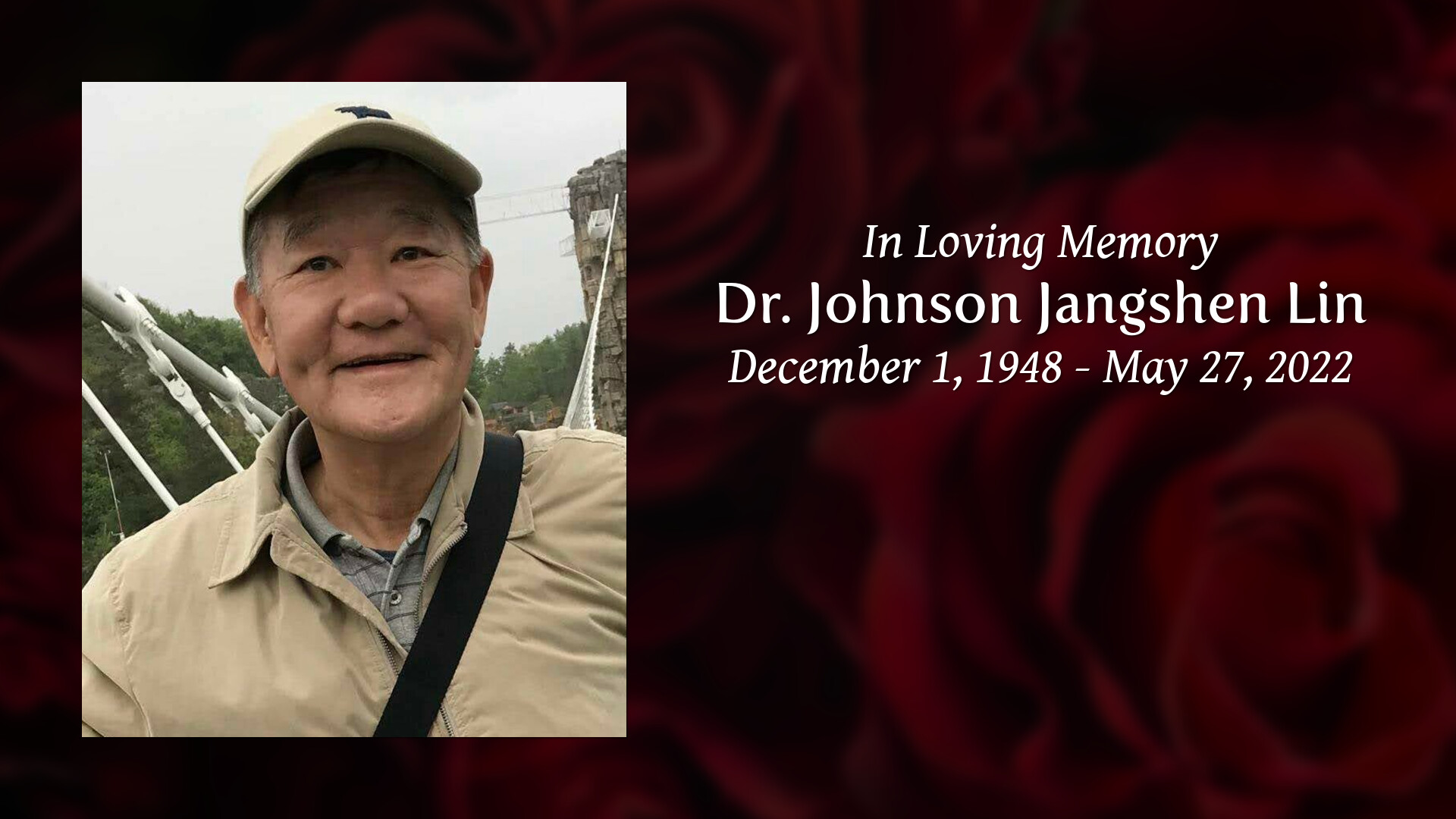 Dr. Johnson Jangshen Lin - Tribute Video