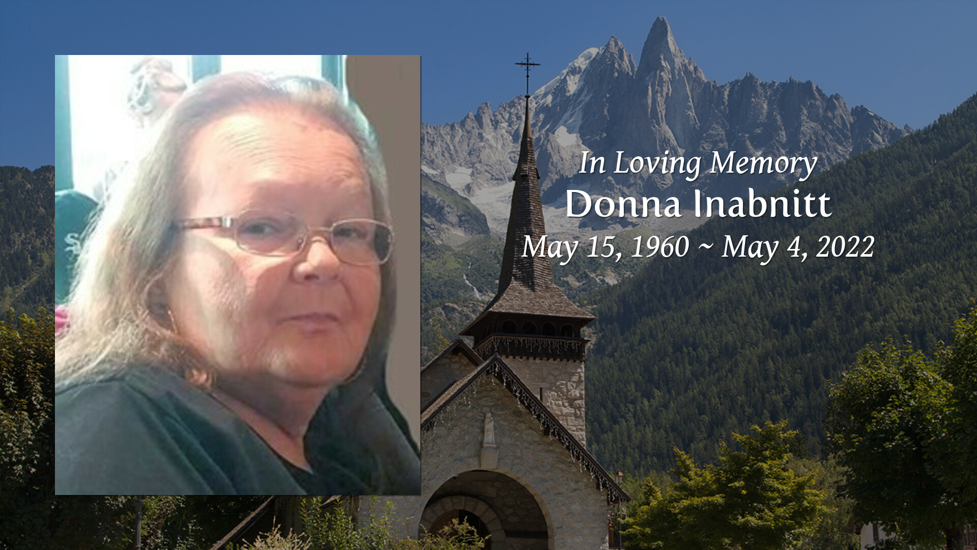 Donna Inabnitt - Tribute Video