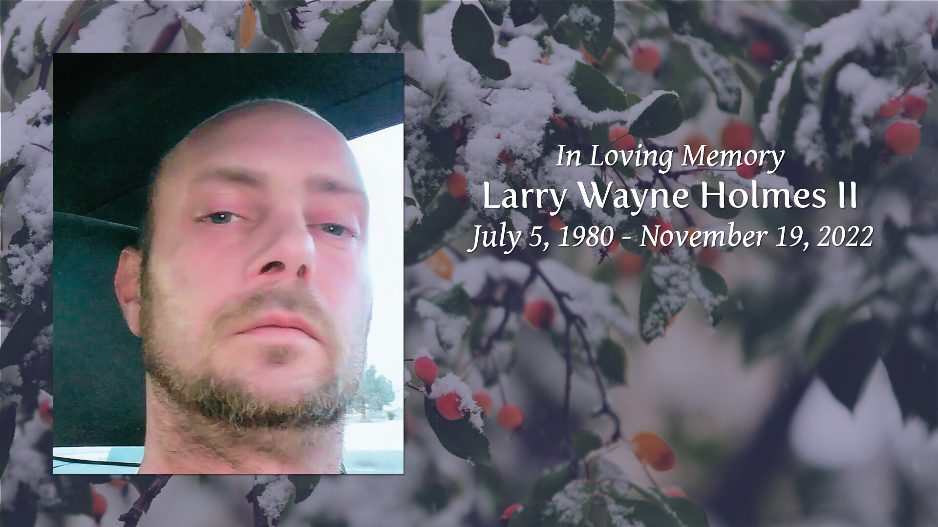 Larry Wayne Holmes II - Tribute Video