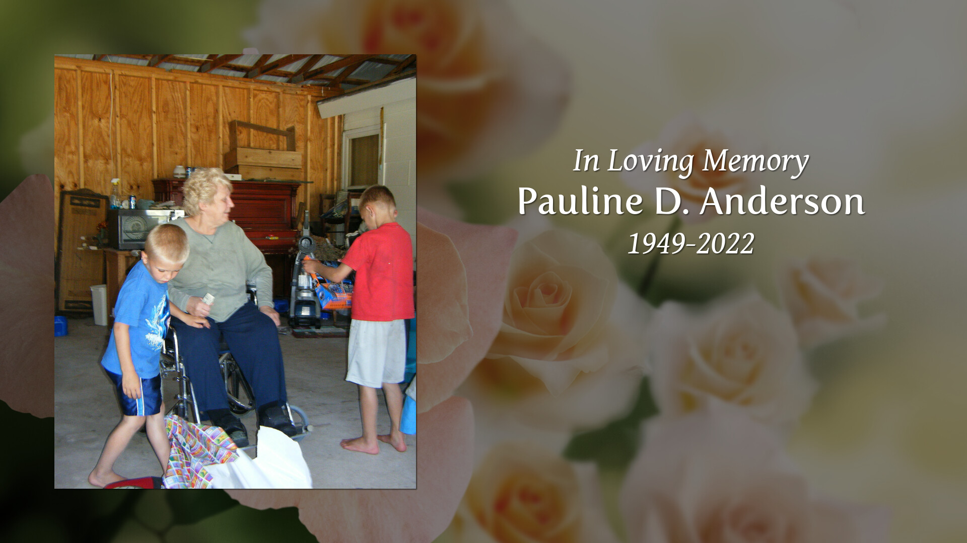 Pauline D. Anderson - Tribute Video
