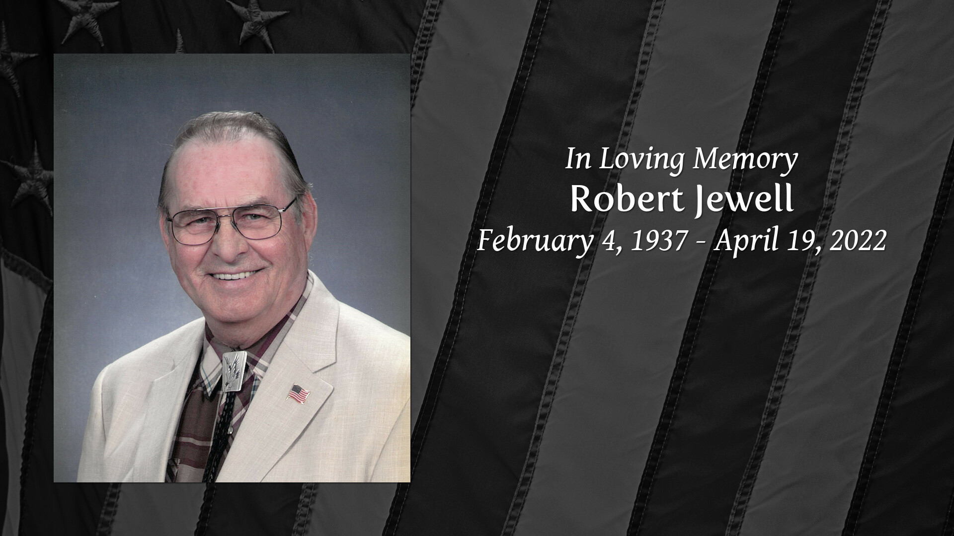 Robert Jewell - Tribute Video