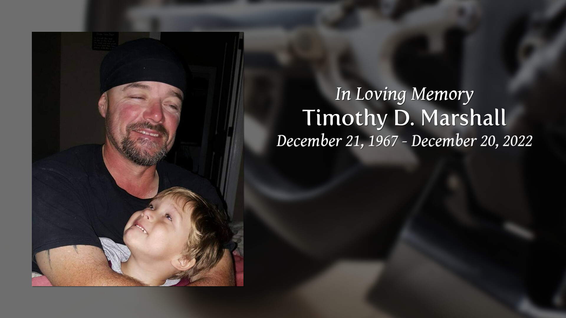 Timothy D. Marshall - Tribute Video