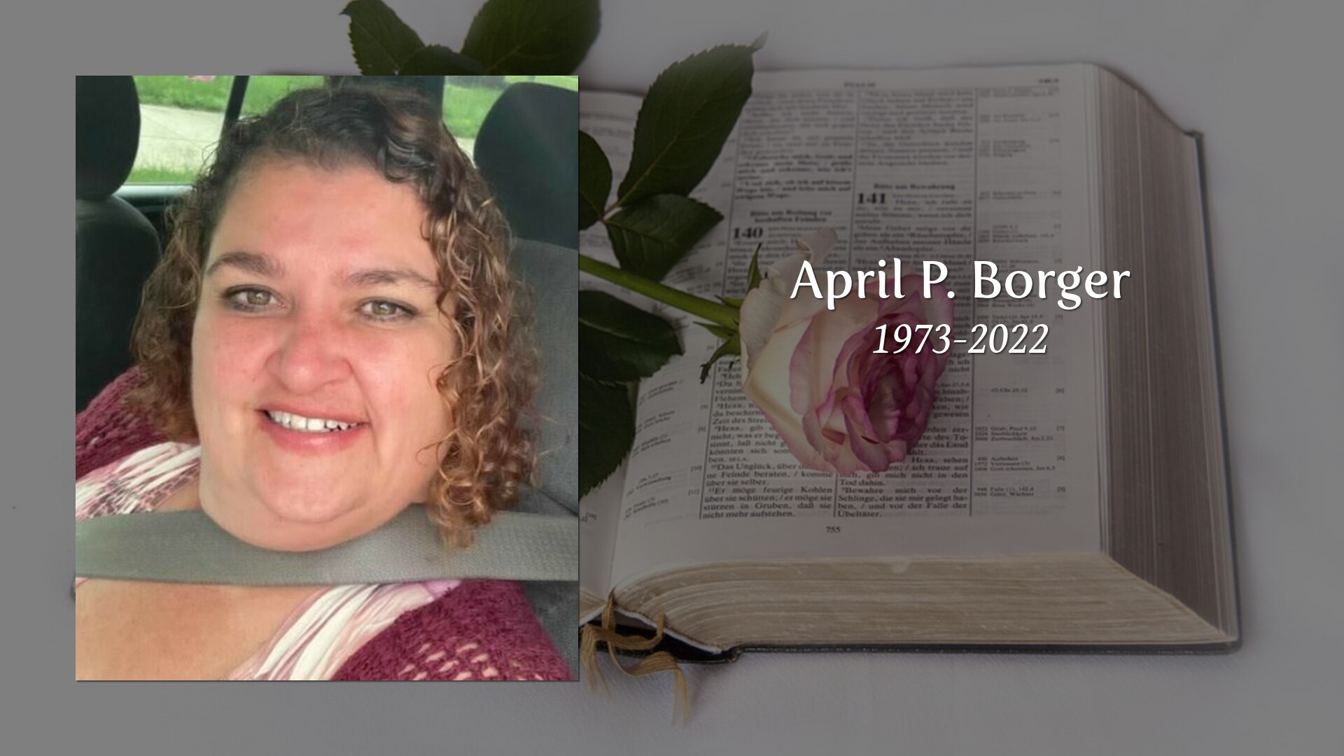April P. Borger - Tribute Video