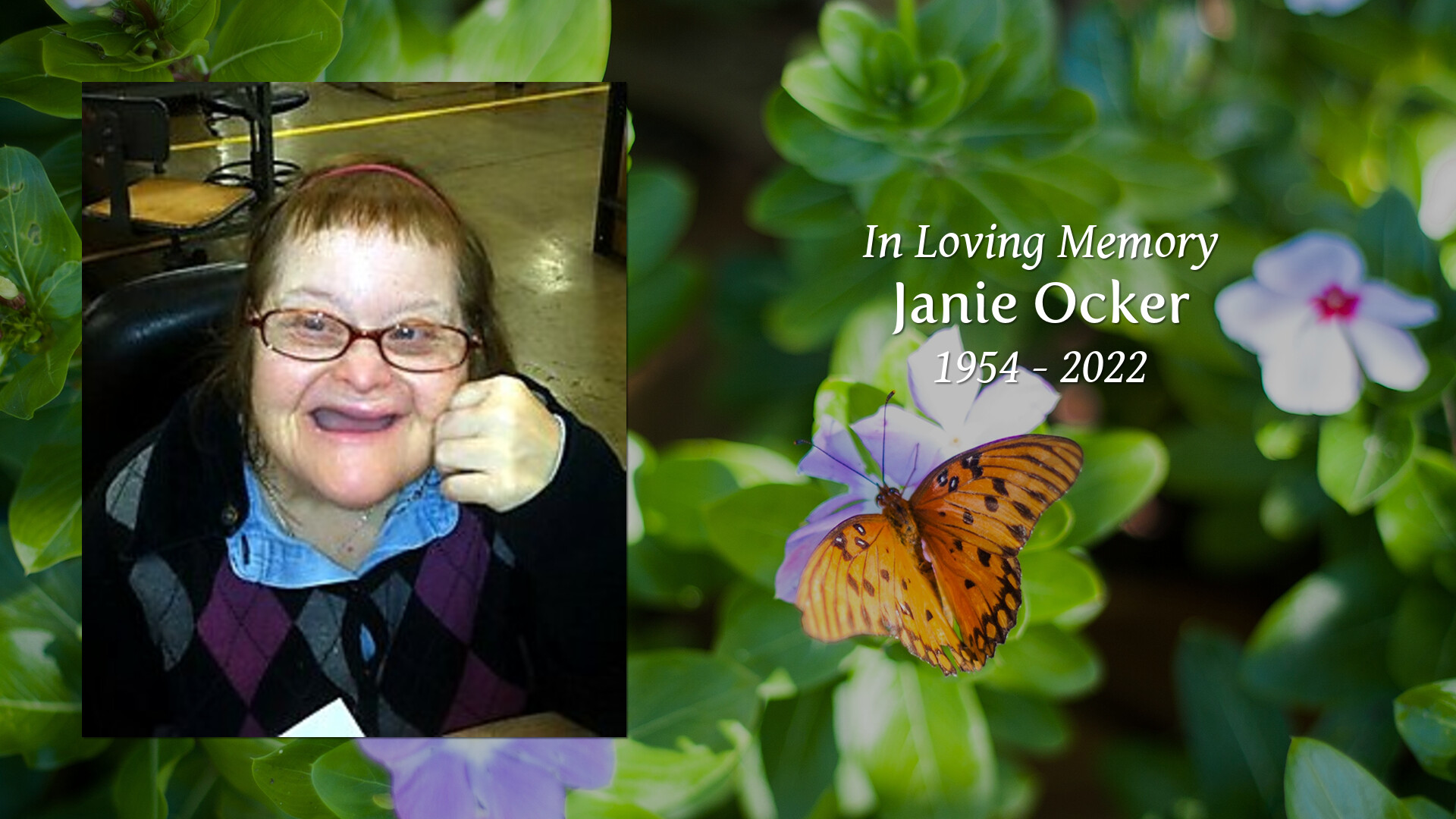 Janie Ocker - Tribute Video