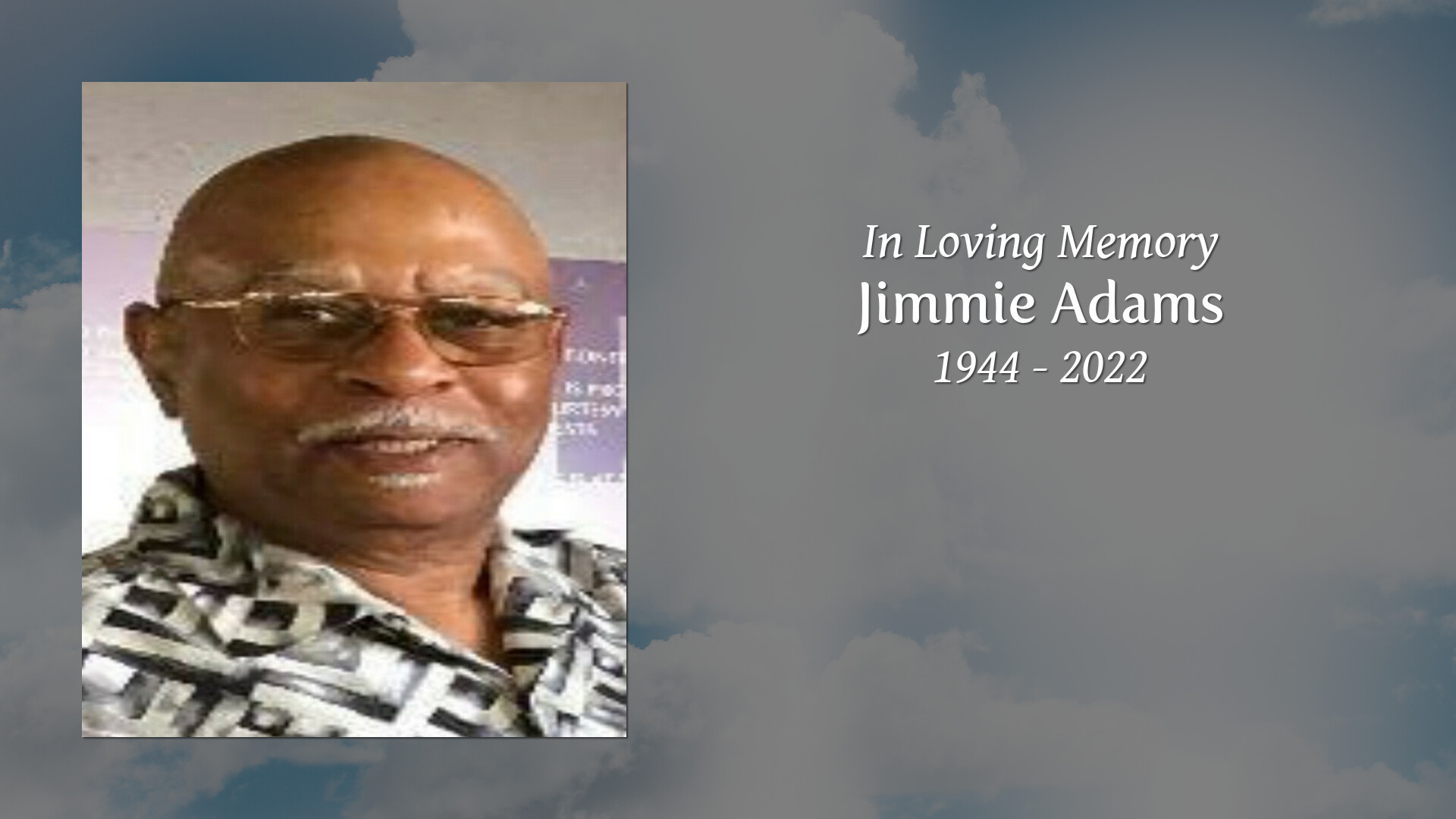 Jimmie Adams - Tribute Video