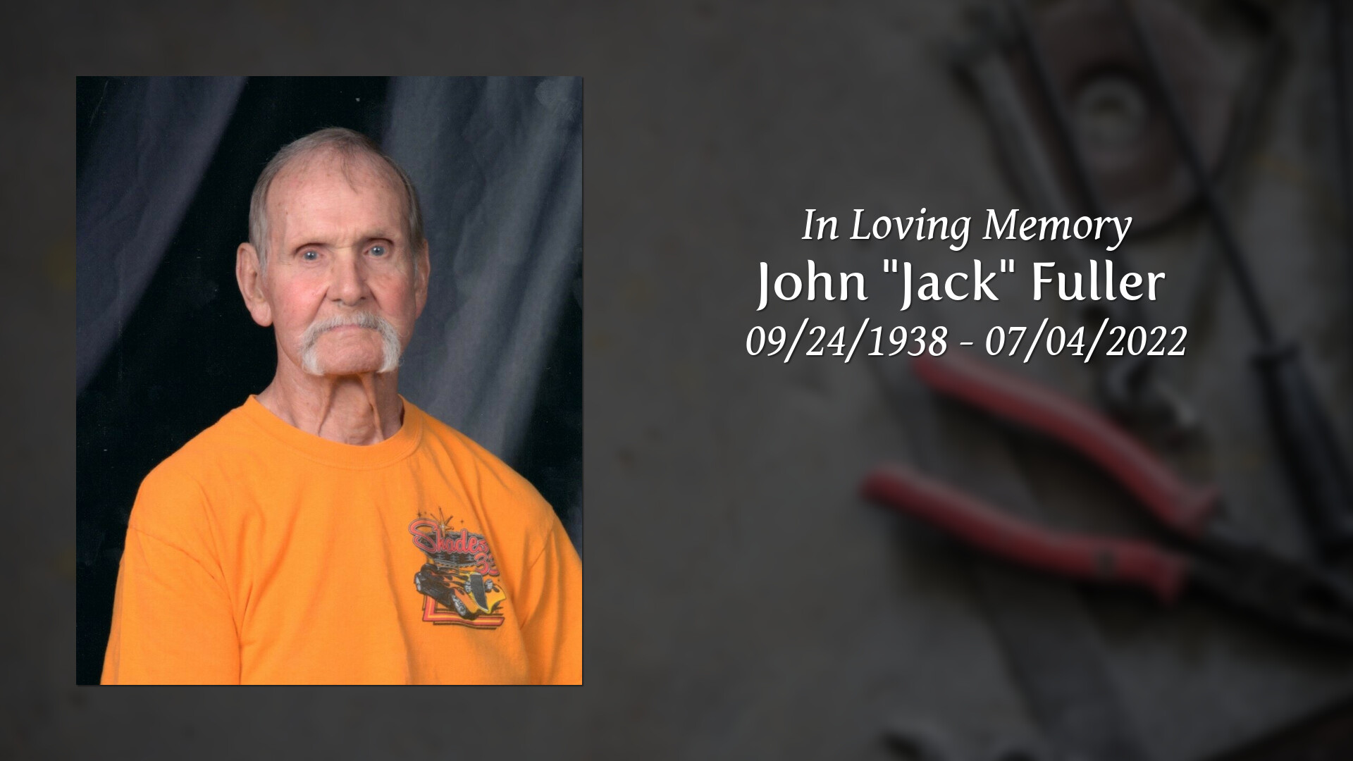 John "Jack" Fuller - Tribute Video