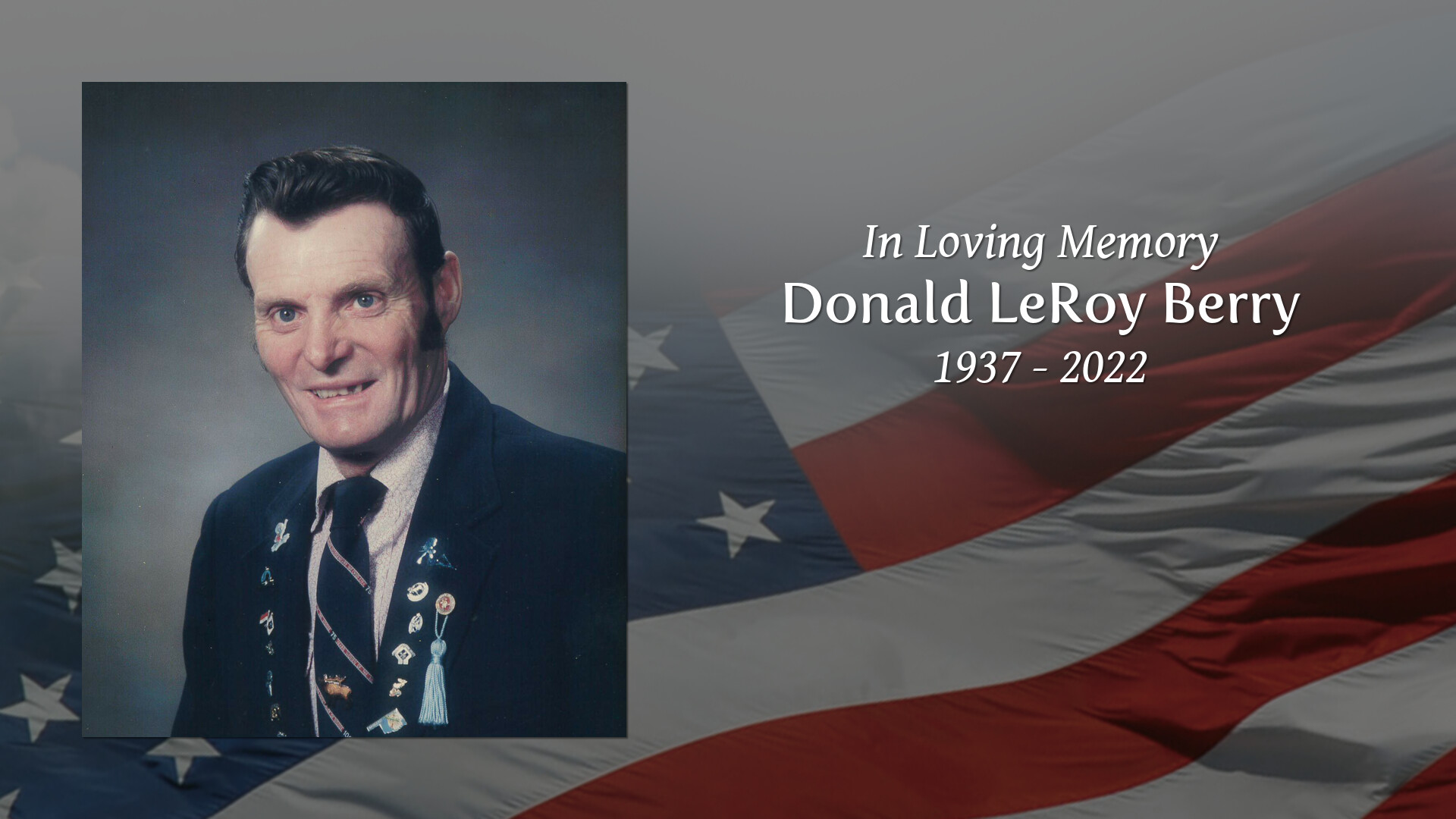 Donald LeRoy Berry - Tribute Video