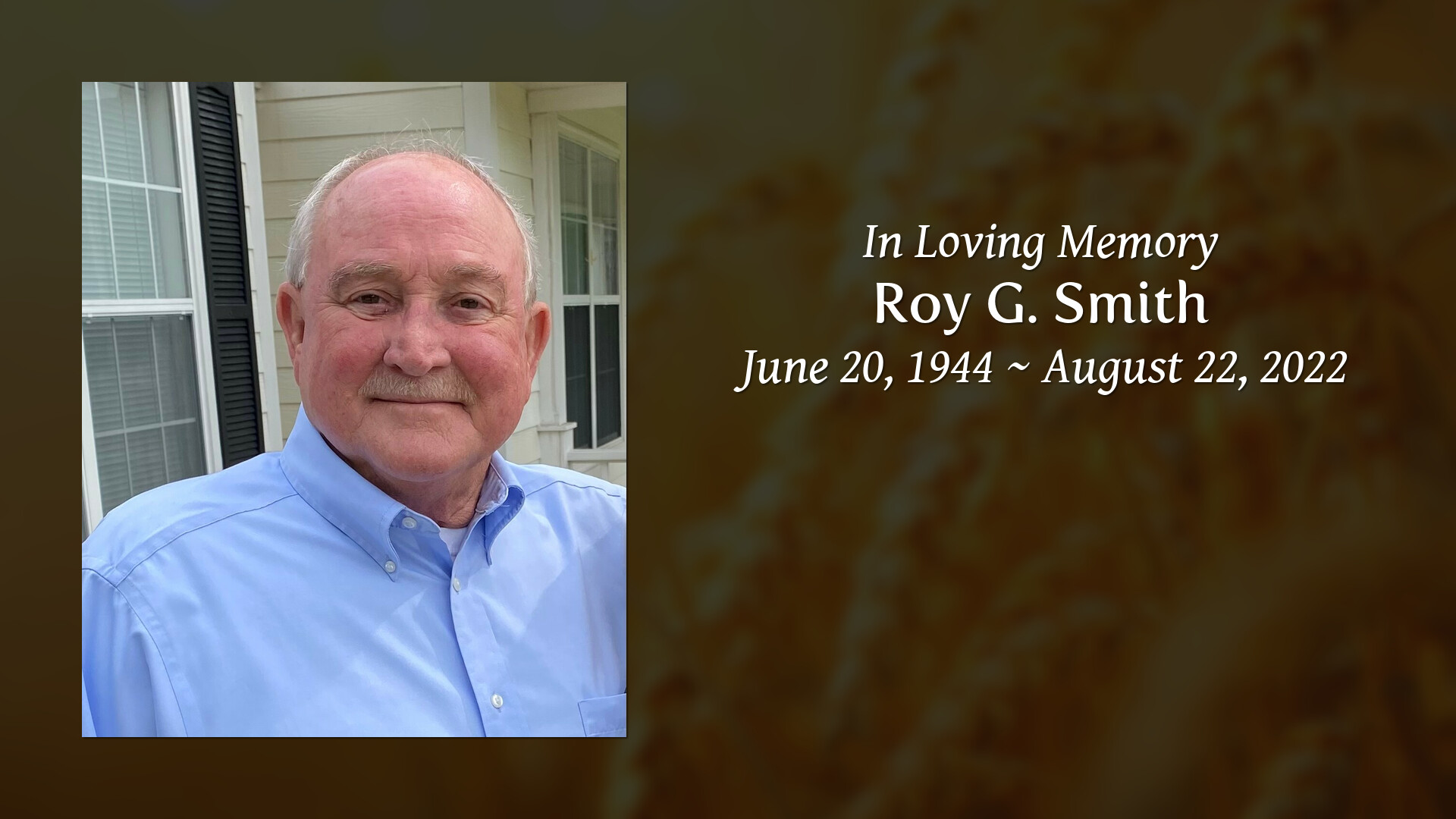 Roy G. Smith - Tribute Video