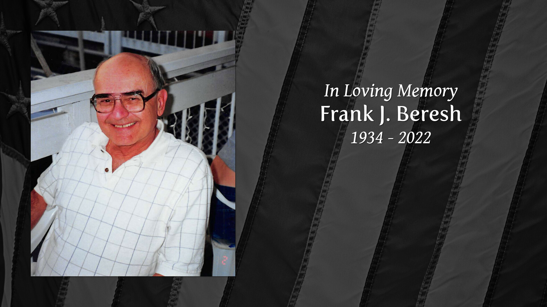 Frank J. Beresh - Tribute Video