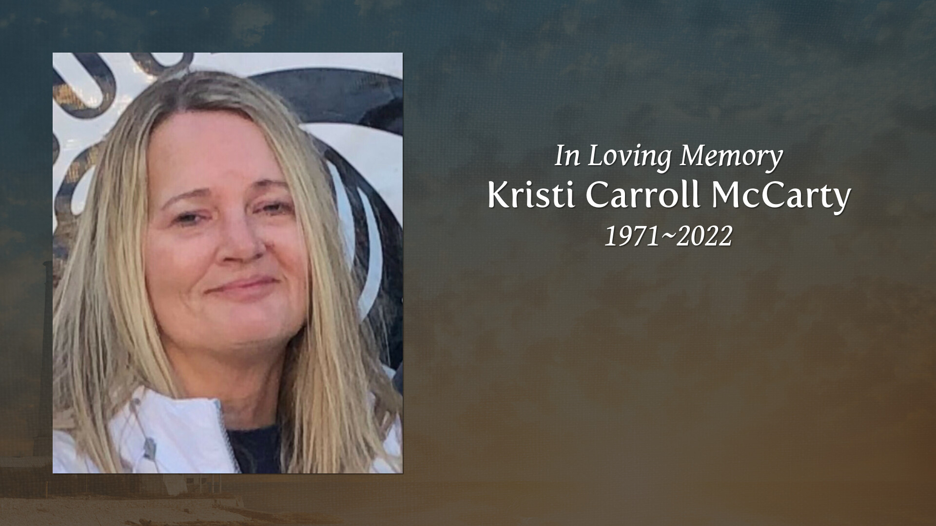 Kristi Carroll McCarty - Tribute Video