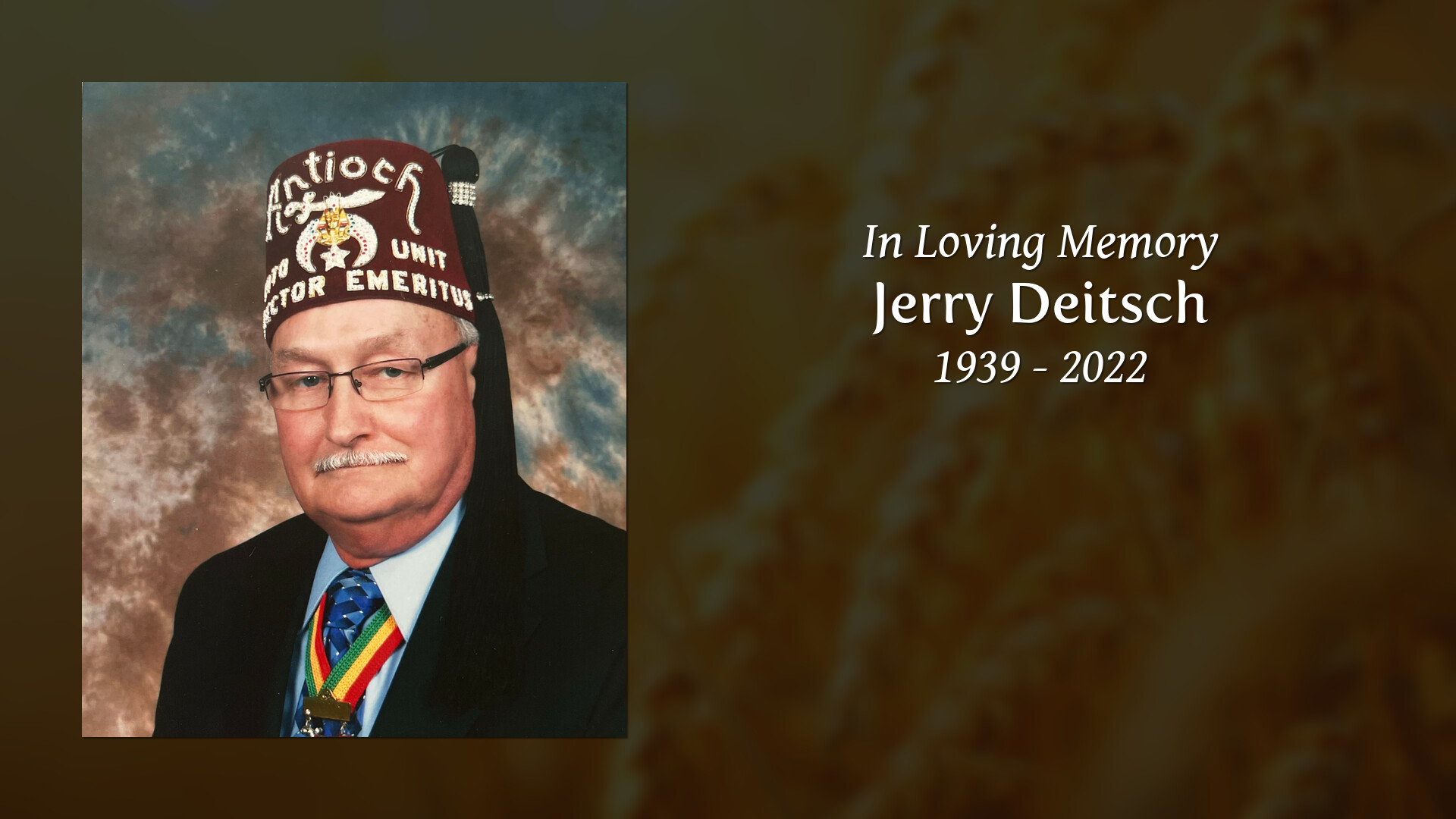 Jerry Deitsch - Tribute Video