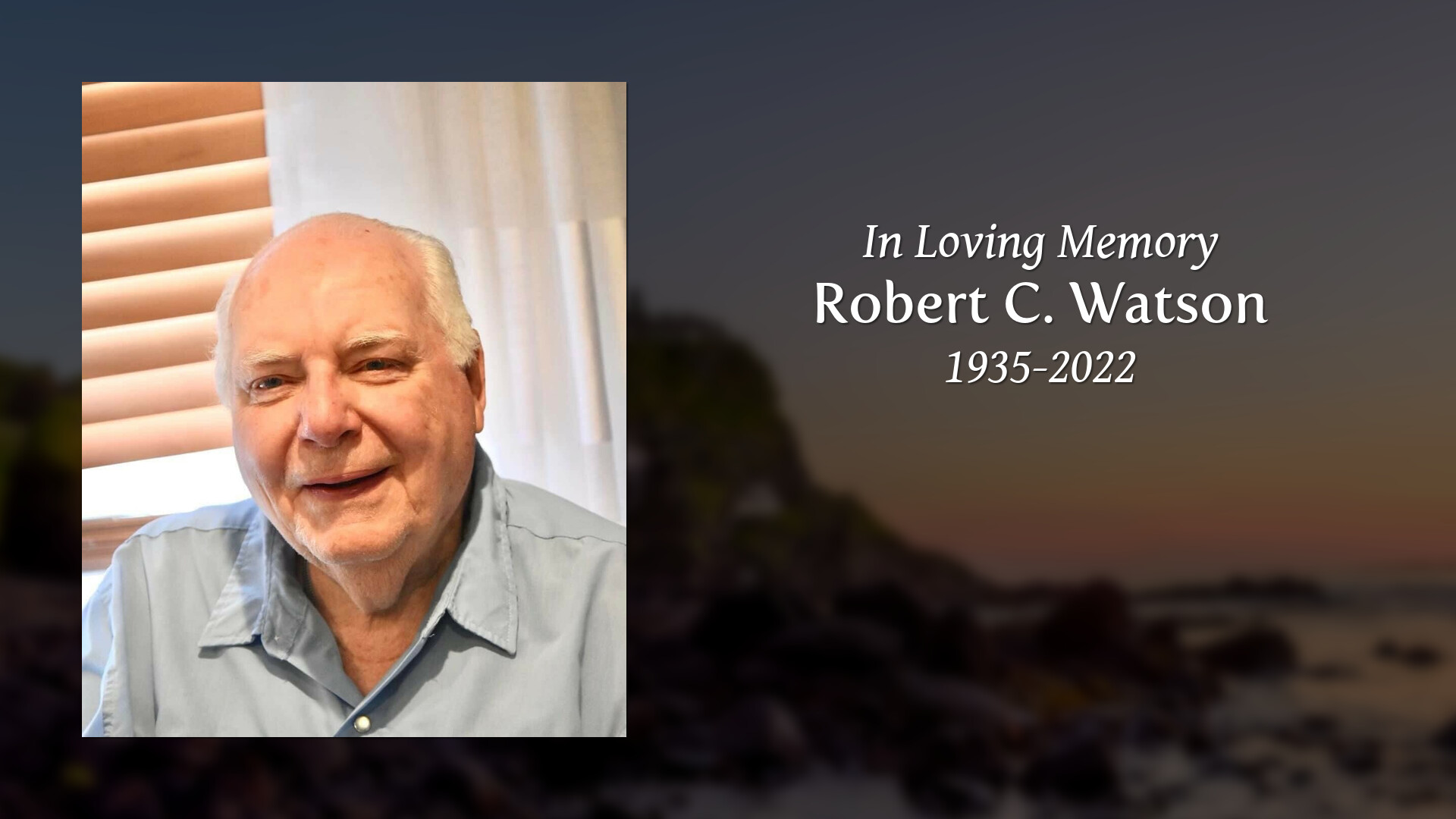 Robert C. Watson - Tribute Video