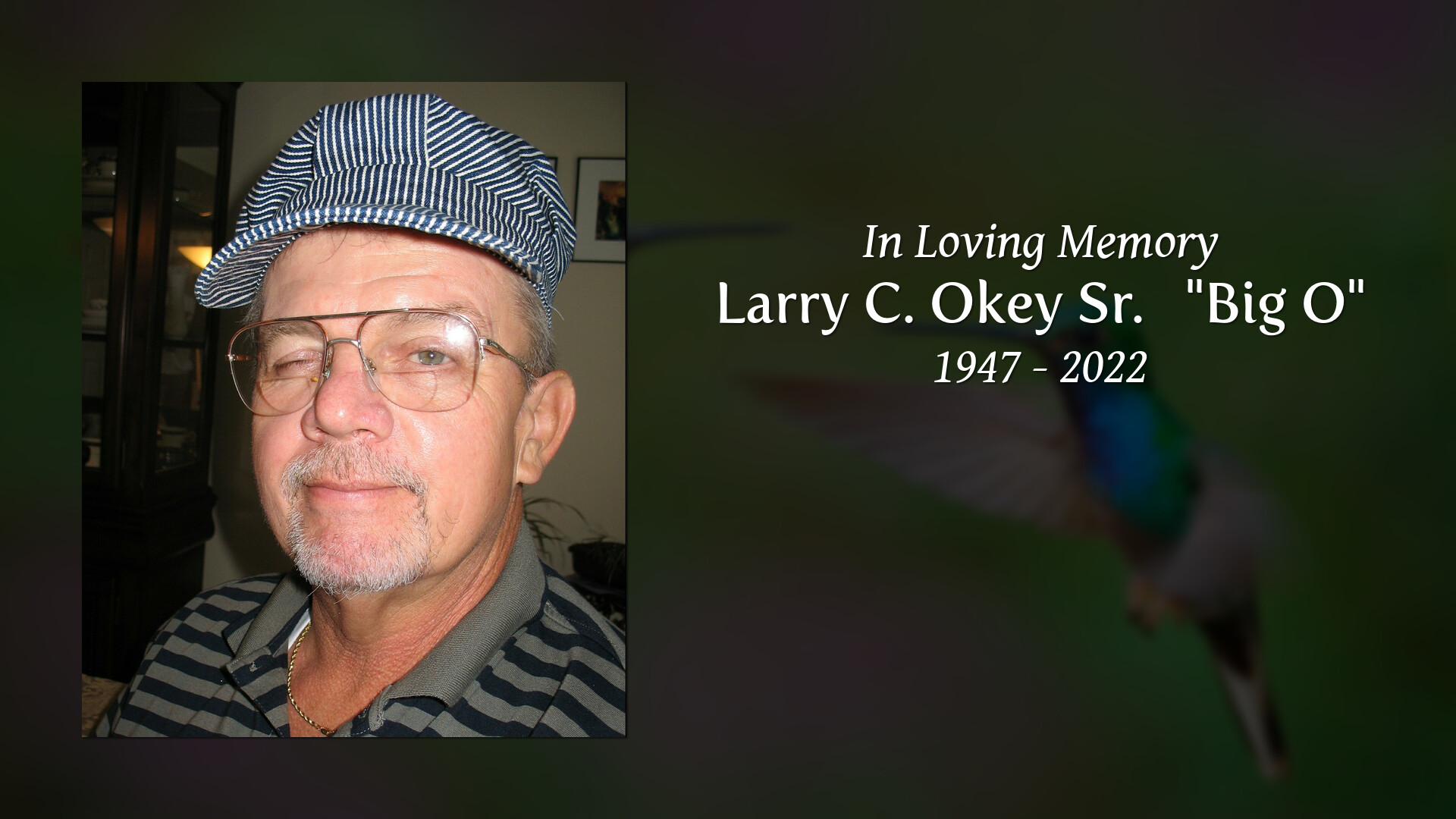 Larry C. Okey Sr. "Big O" - Tribute Video