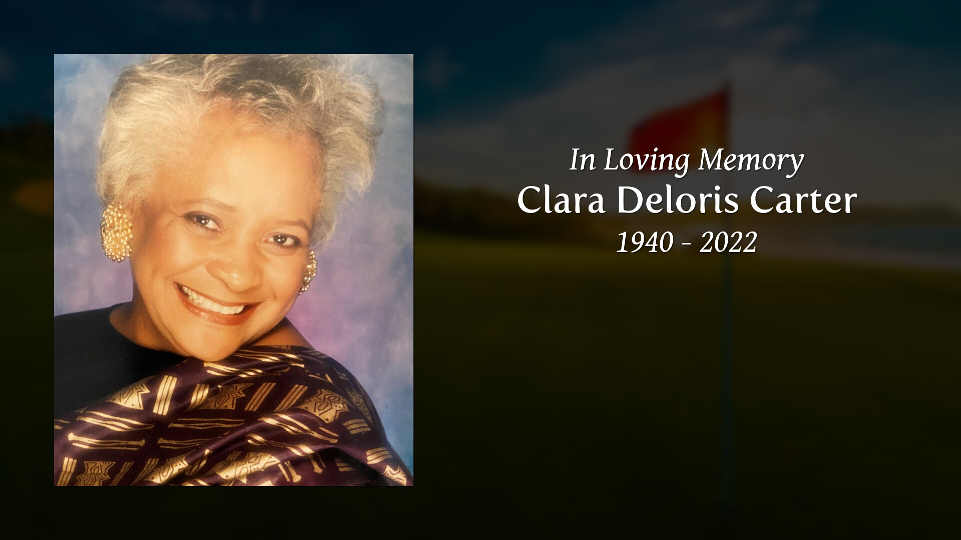 Clara Deloris Carter - Tribute Video