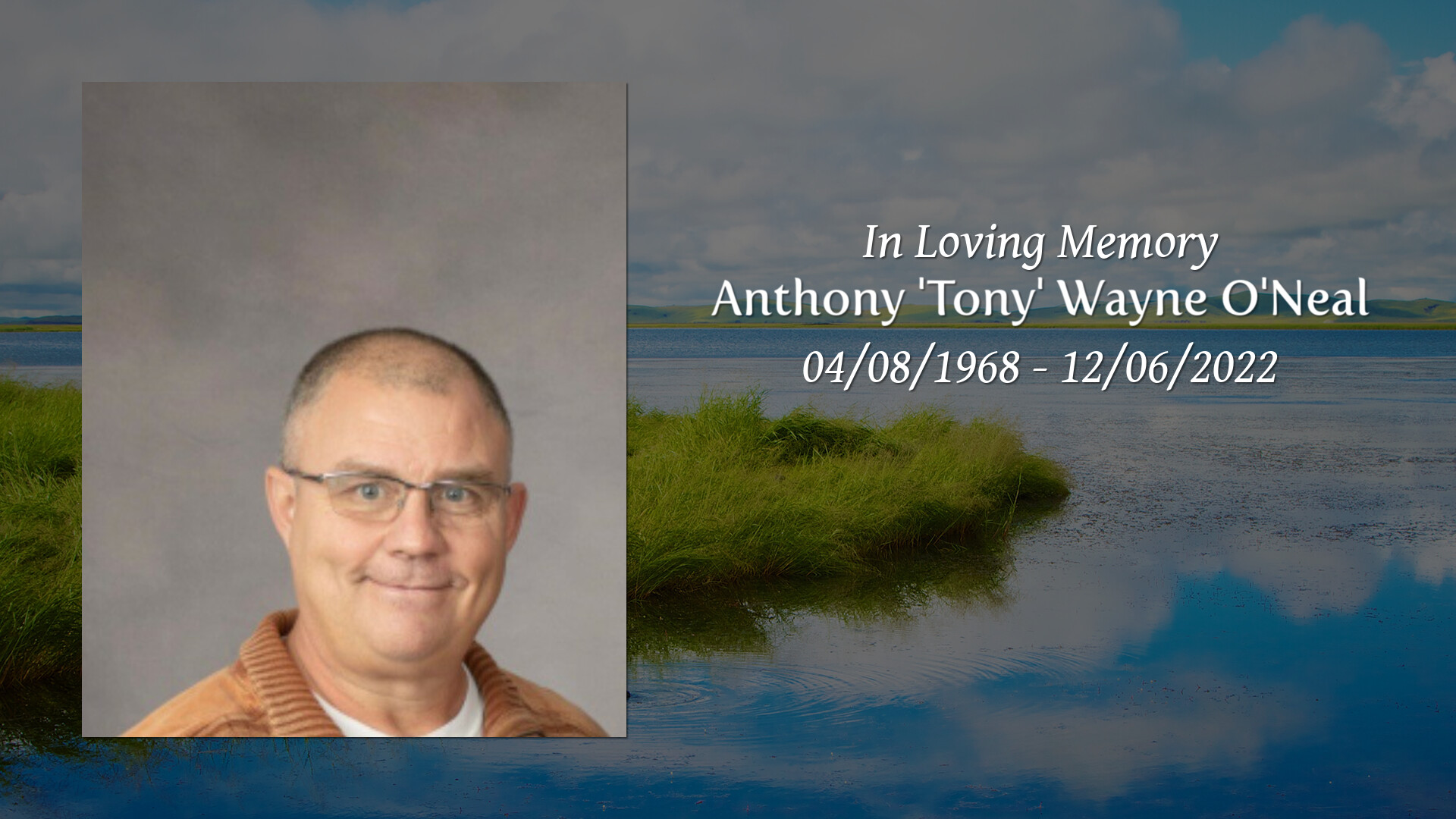Anthony 'Tony' Wayne O'Neal - Tribute Video
