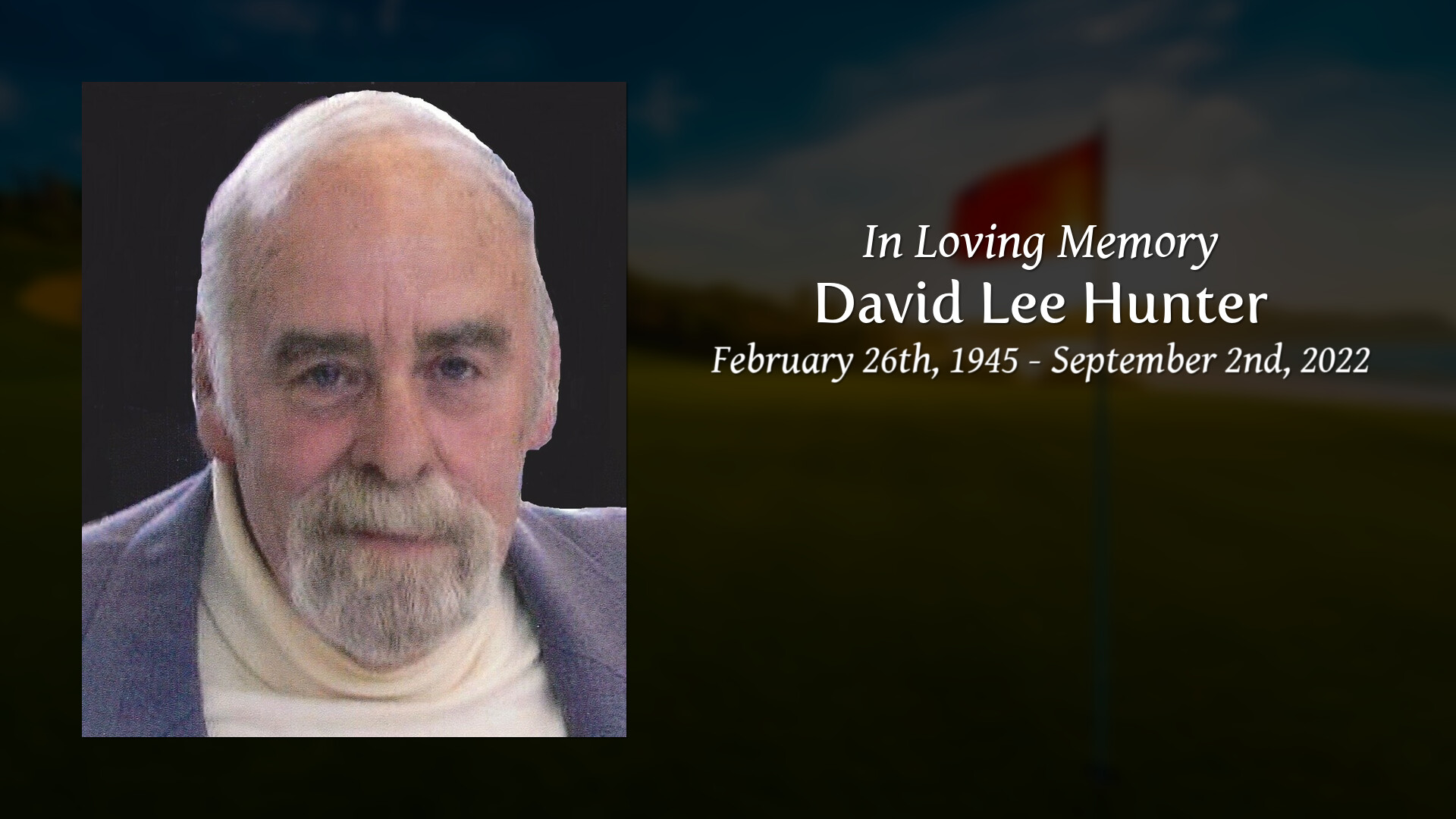 David Lee Hunter - Tribute Video