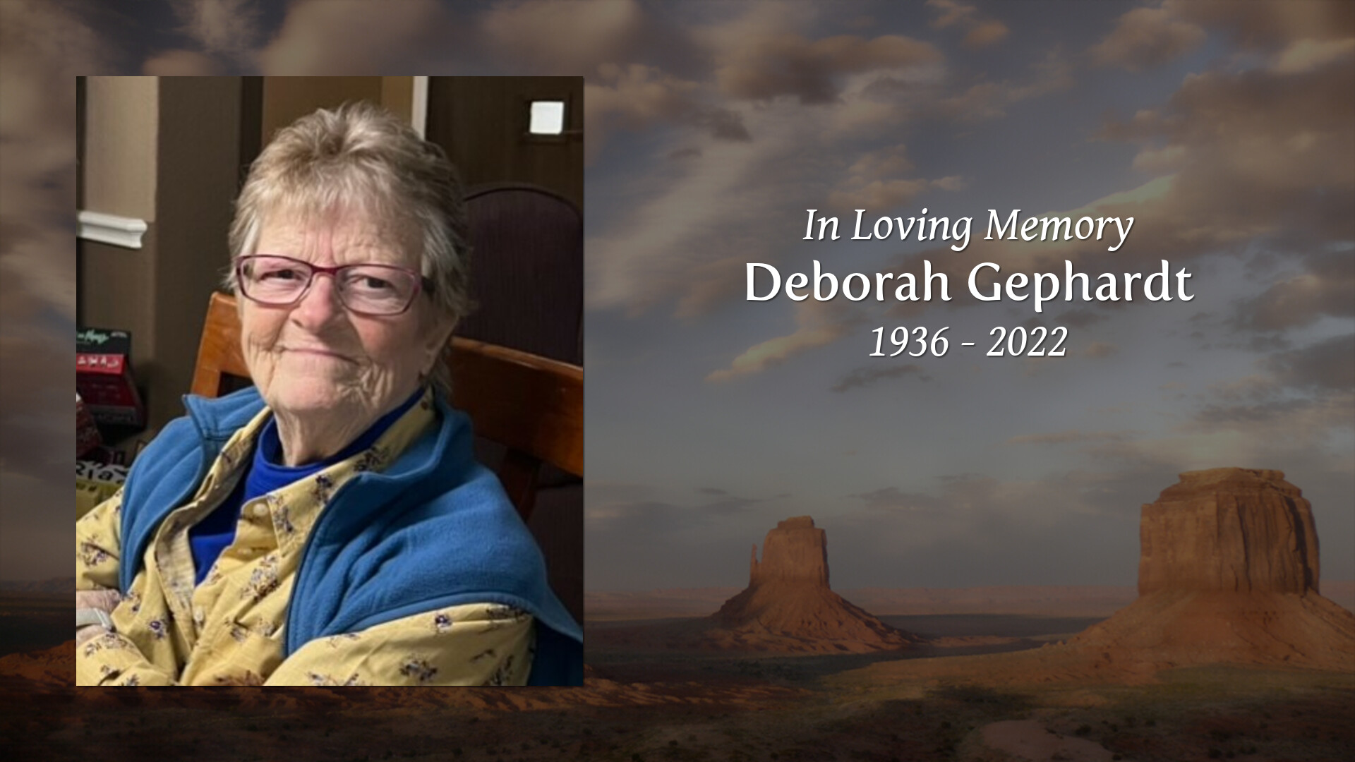 Deborah Gephardt - Tribute Video