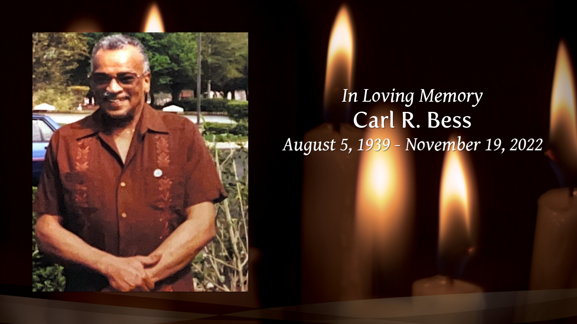 Carl R. Bess - Tribute Video