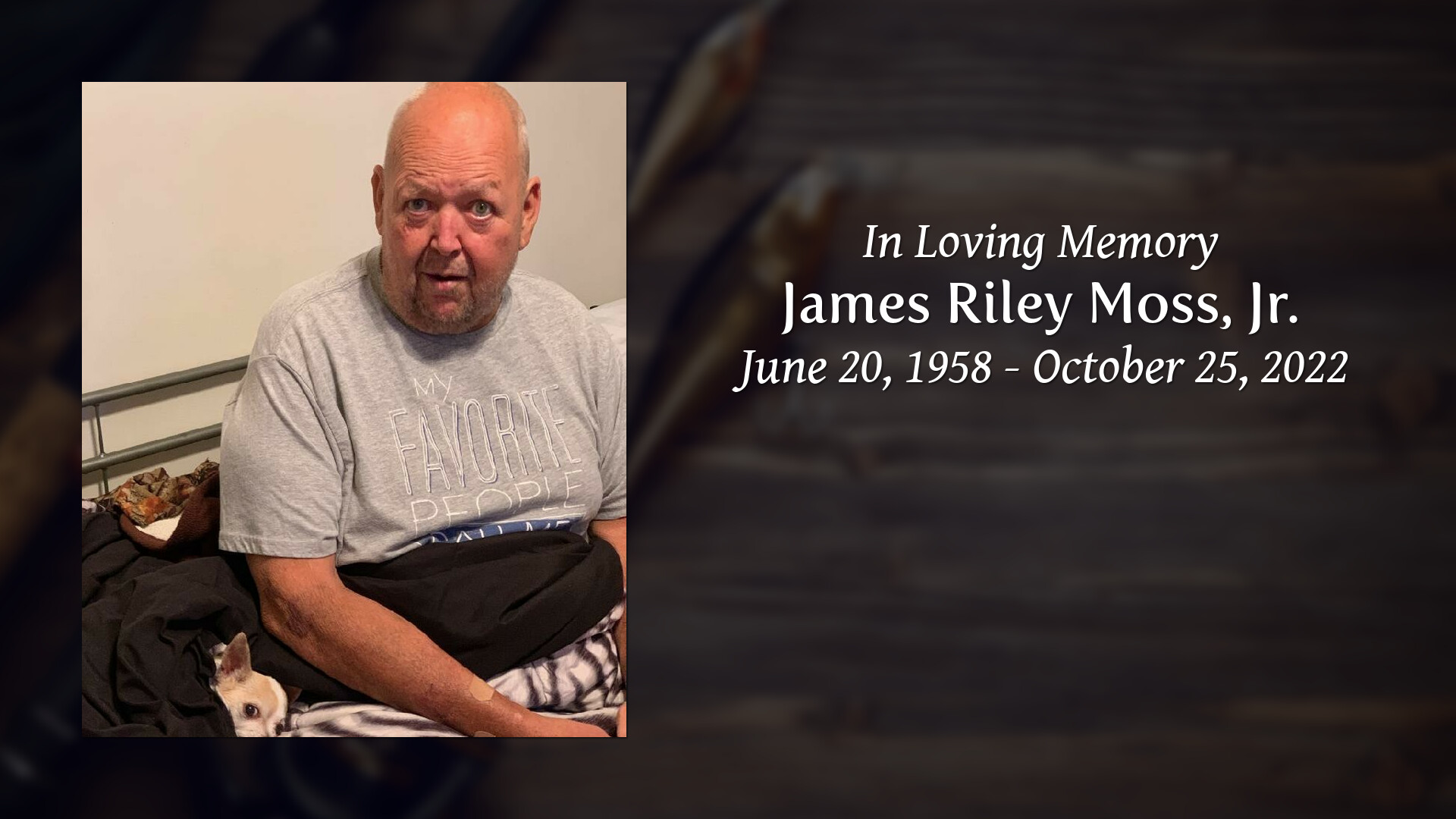 James Riley Moss, Jr. - Tribute Video