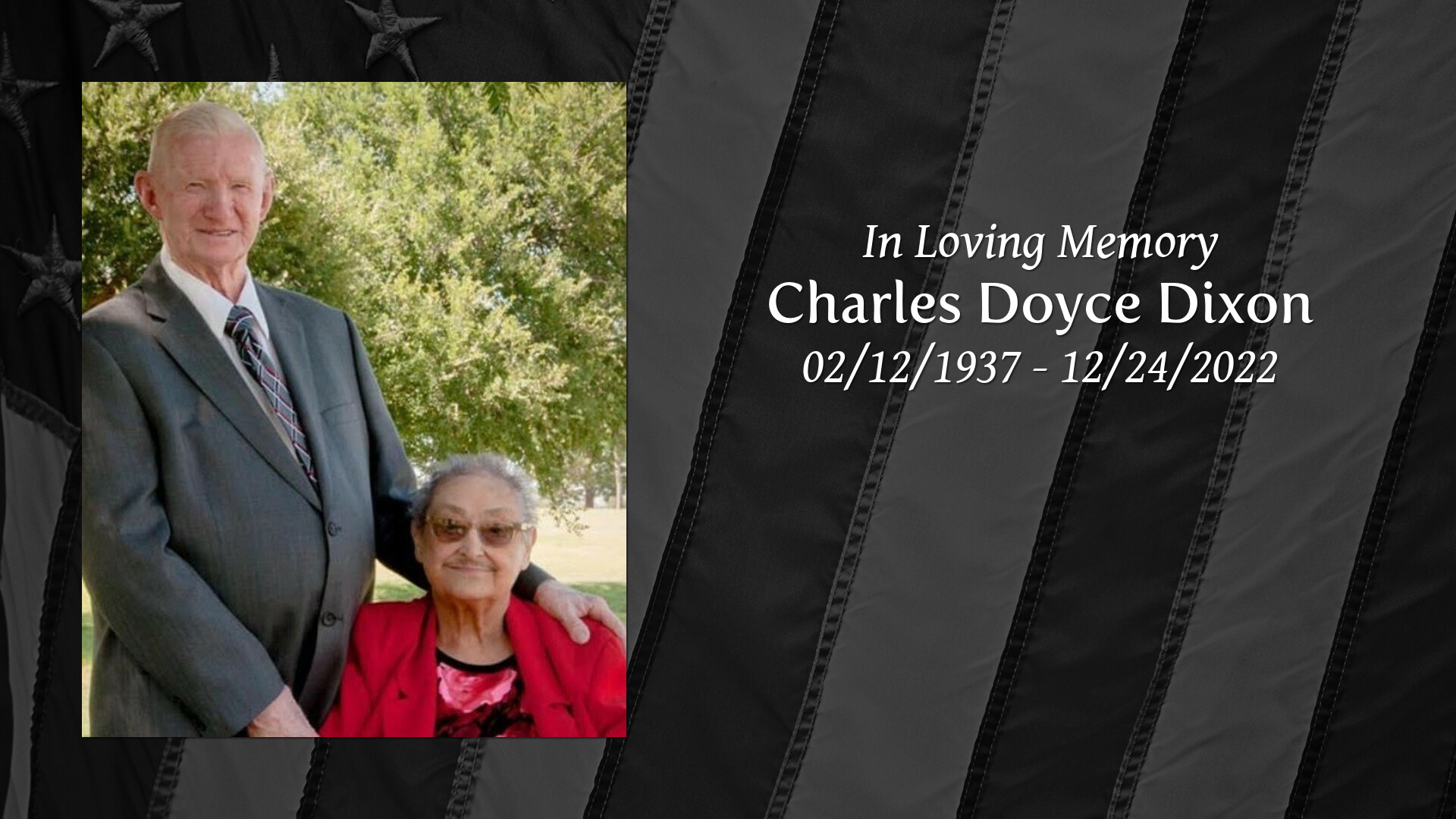 Charles Doyce Dixon - Tribute Video