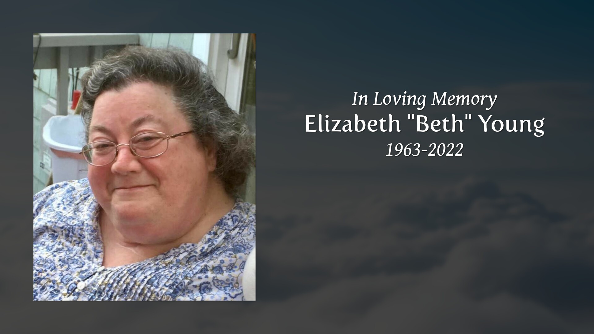 Elizabeth "Beth" Young - Tribute Video