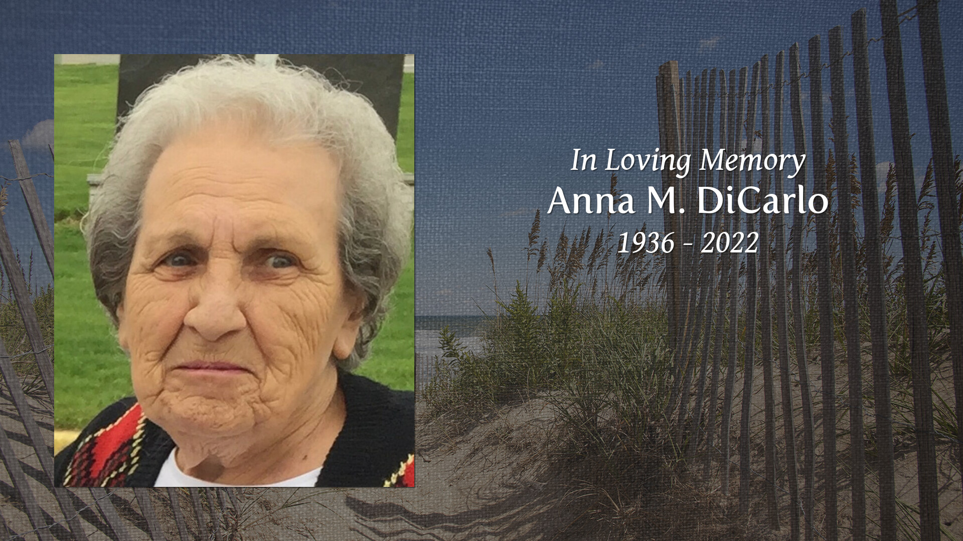 Anna M. DiCarlo - Tribute Video