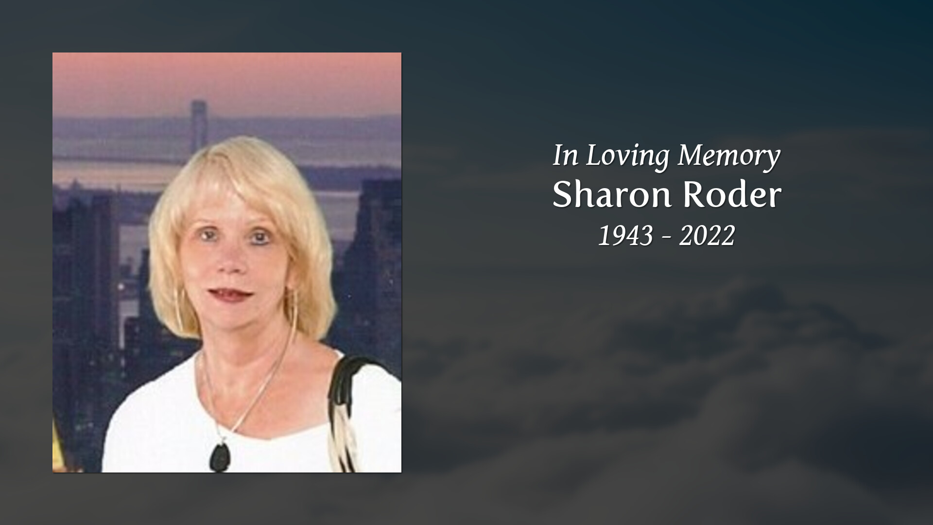 Sharon Roder - Tribute Video