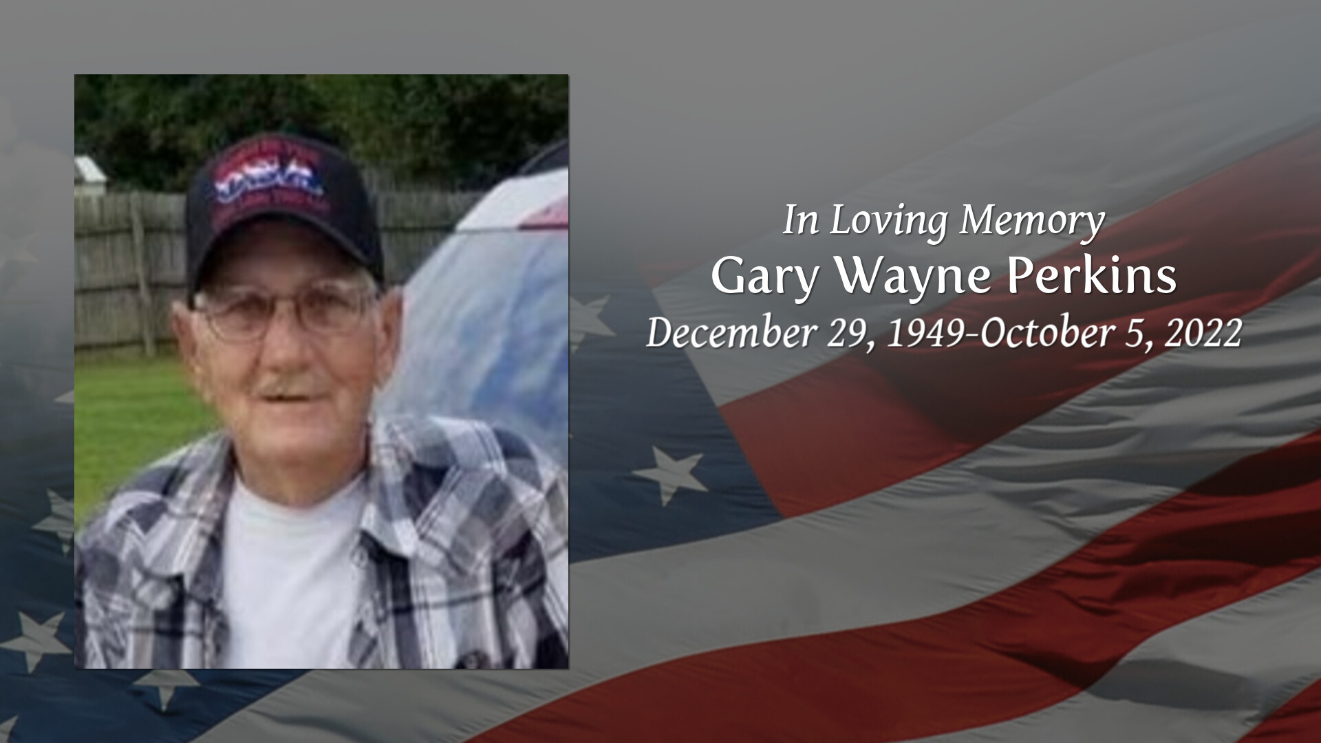 Gary Wayne Perkins - Tribute Video