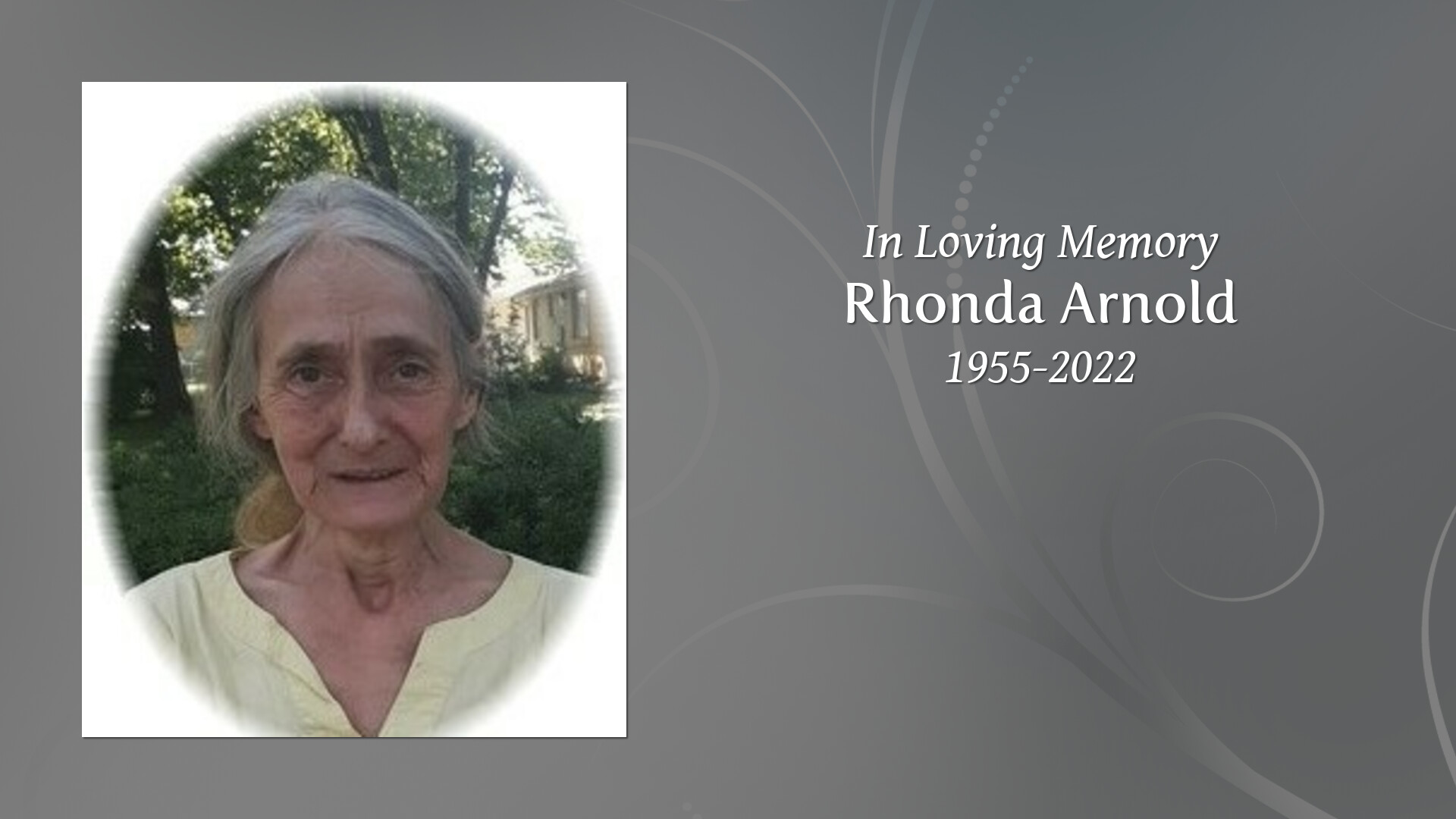 Rhonda Arnold - Tribute Video